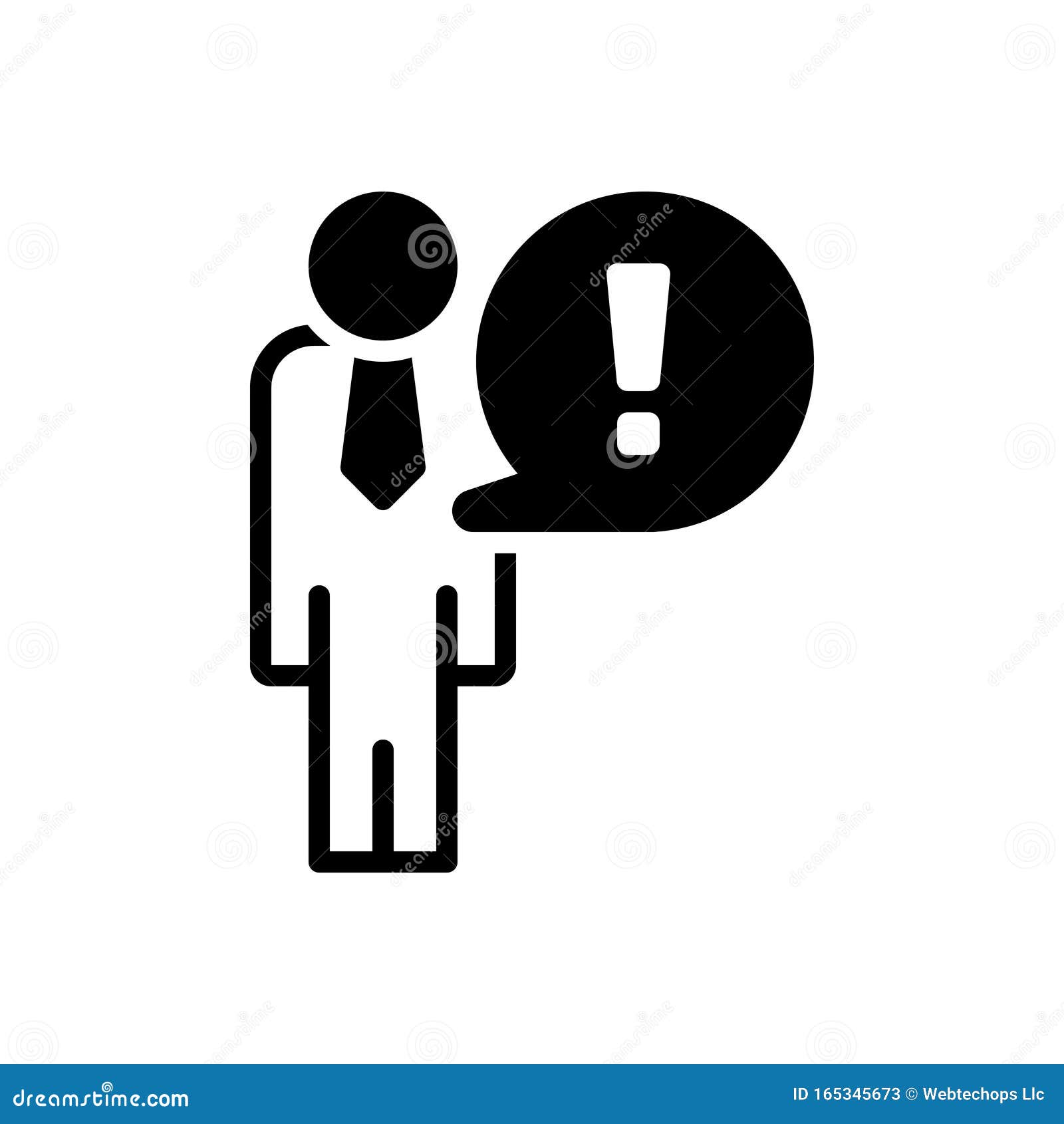 Black Solid Icon for Factinty, Matter and Certainty Stock Vector ...
