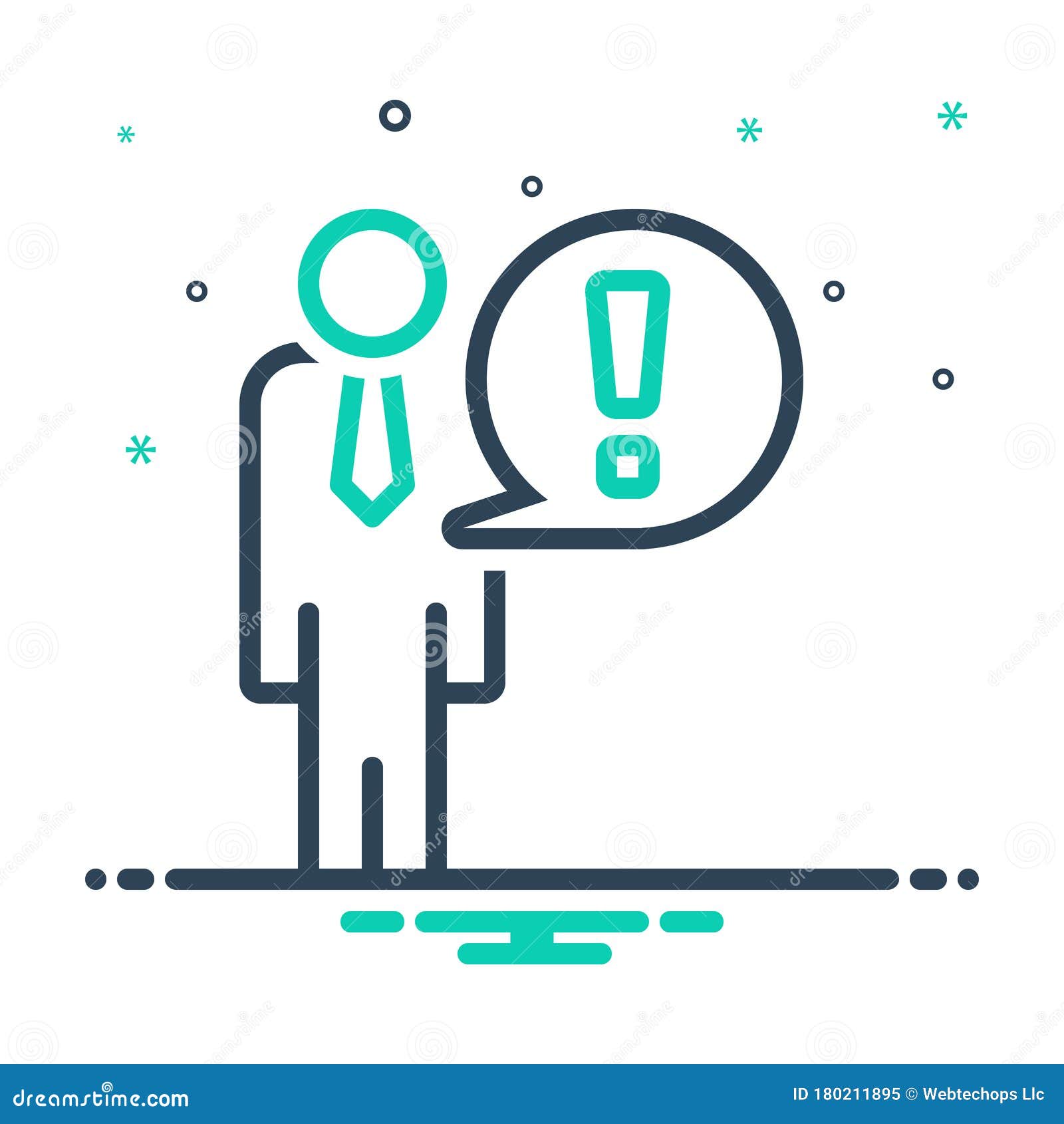 Mix Icon for Factinty, Matter and Certainty Stock Vector - Illustration ...