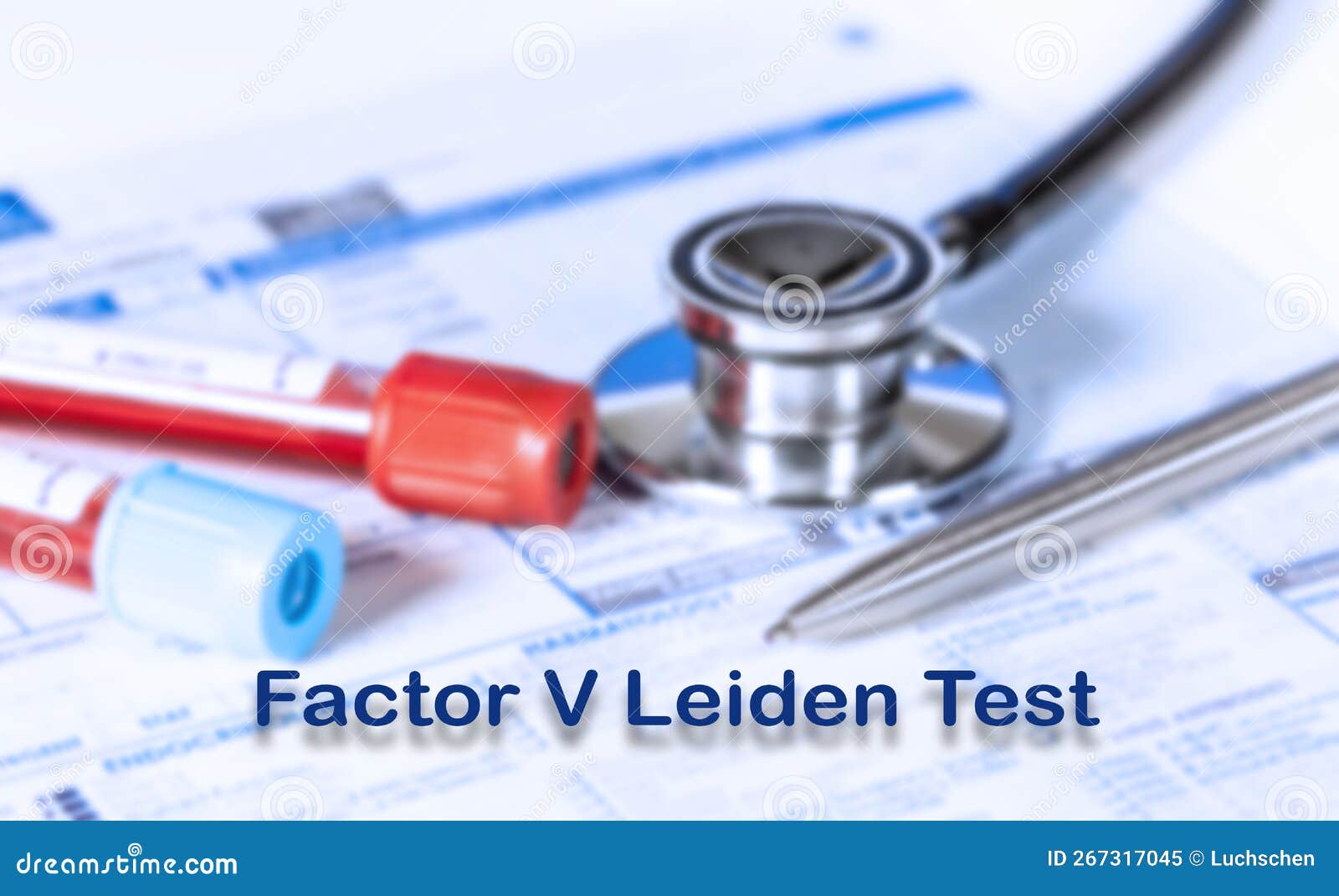Factor V Leiden Test Testing Medical Concept. Checkup List Medical ...