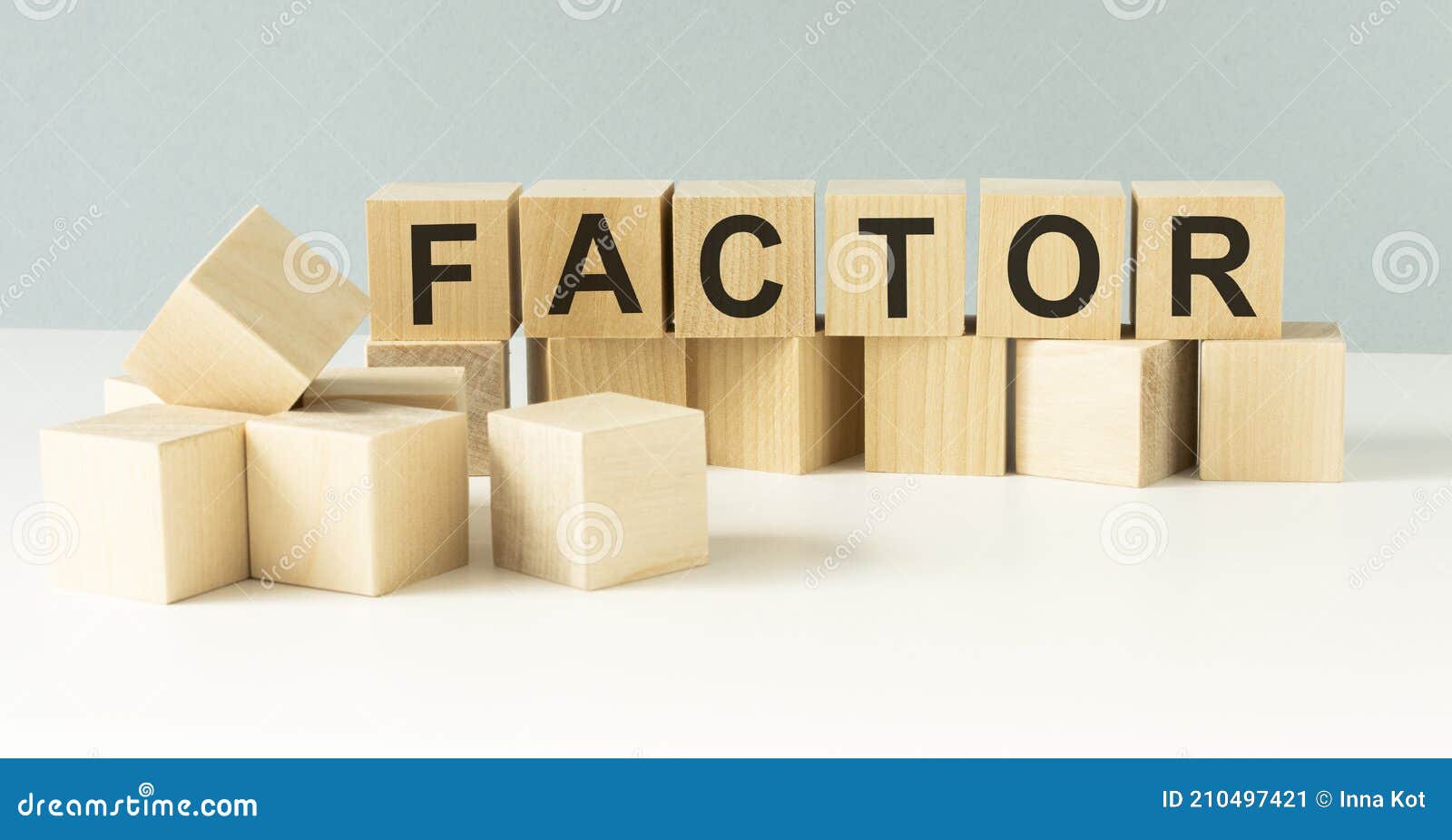 FACTOR The Word Is Written On A Yellow Piece Of Paper On A White ...