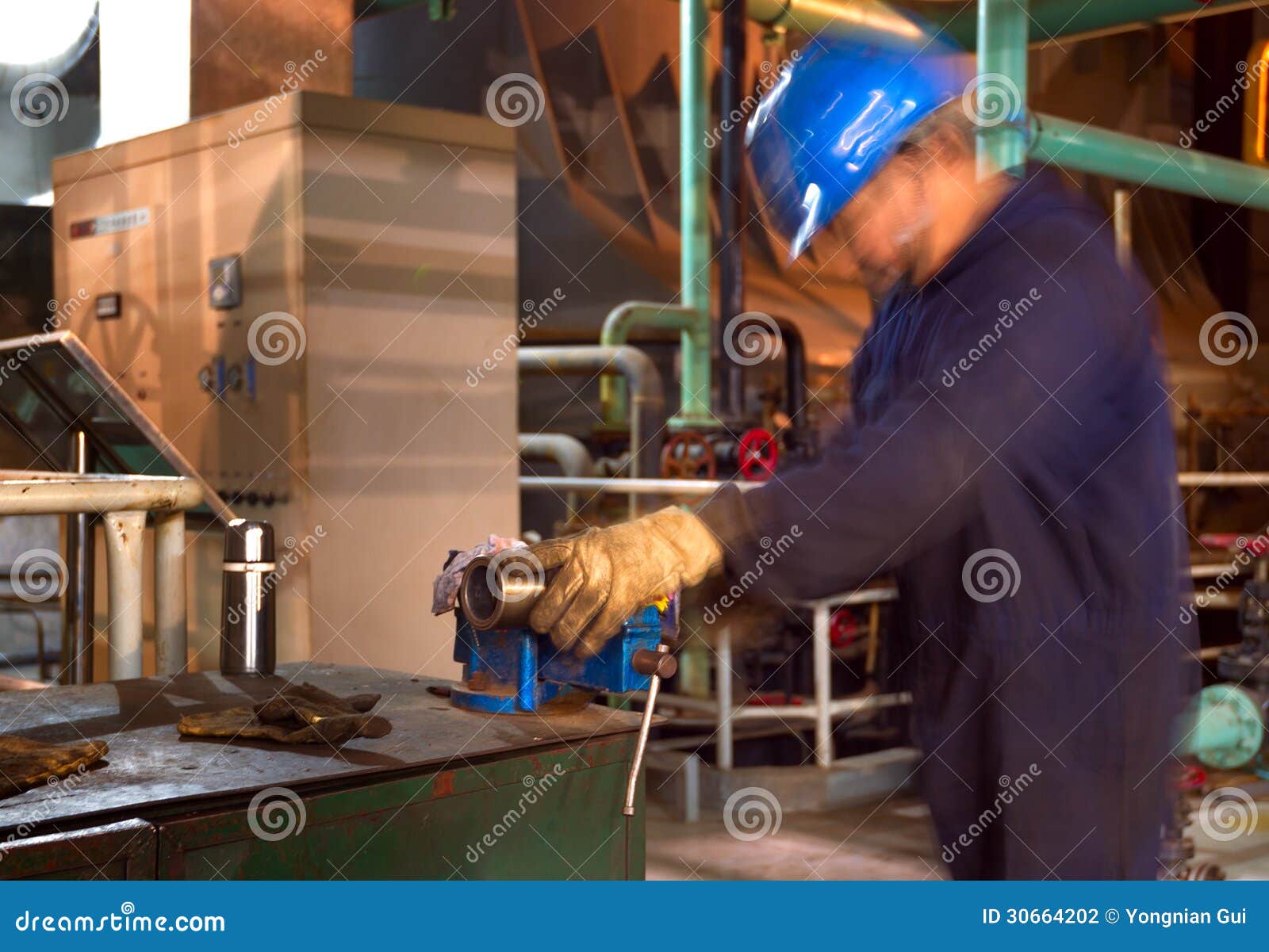 Factories and workers stock photo. Image of hand, people - 30664202