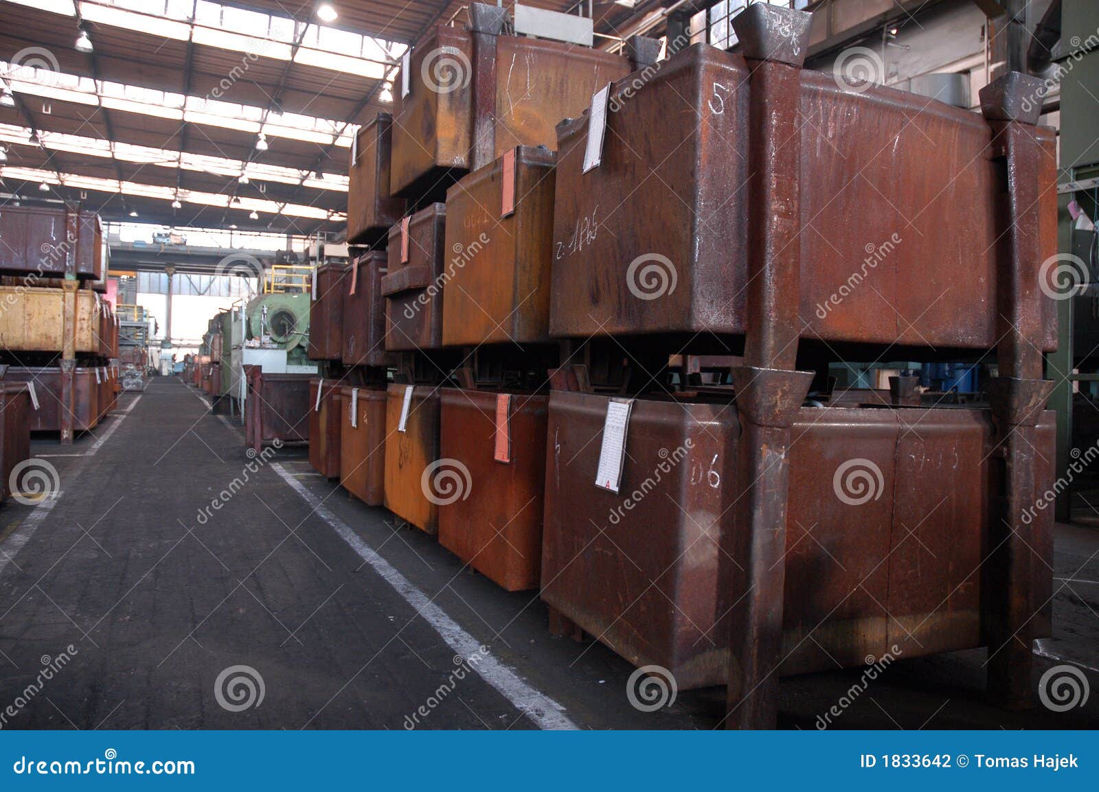 In factory 01 stock photo. Image of work, machinery, shipper - 1833642