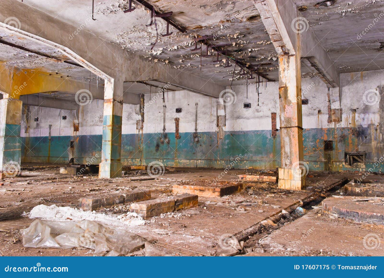 Factory stock image. Image of glass, junk, construction - 17607175