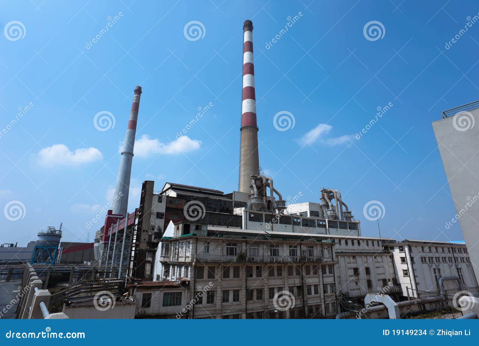Factory stock photo. Image of area, power, shanghai, industry - 19149234