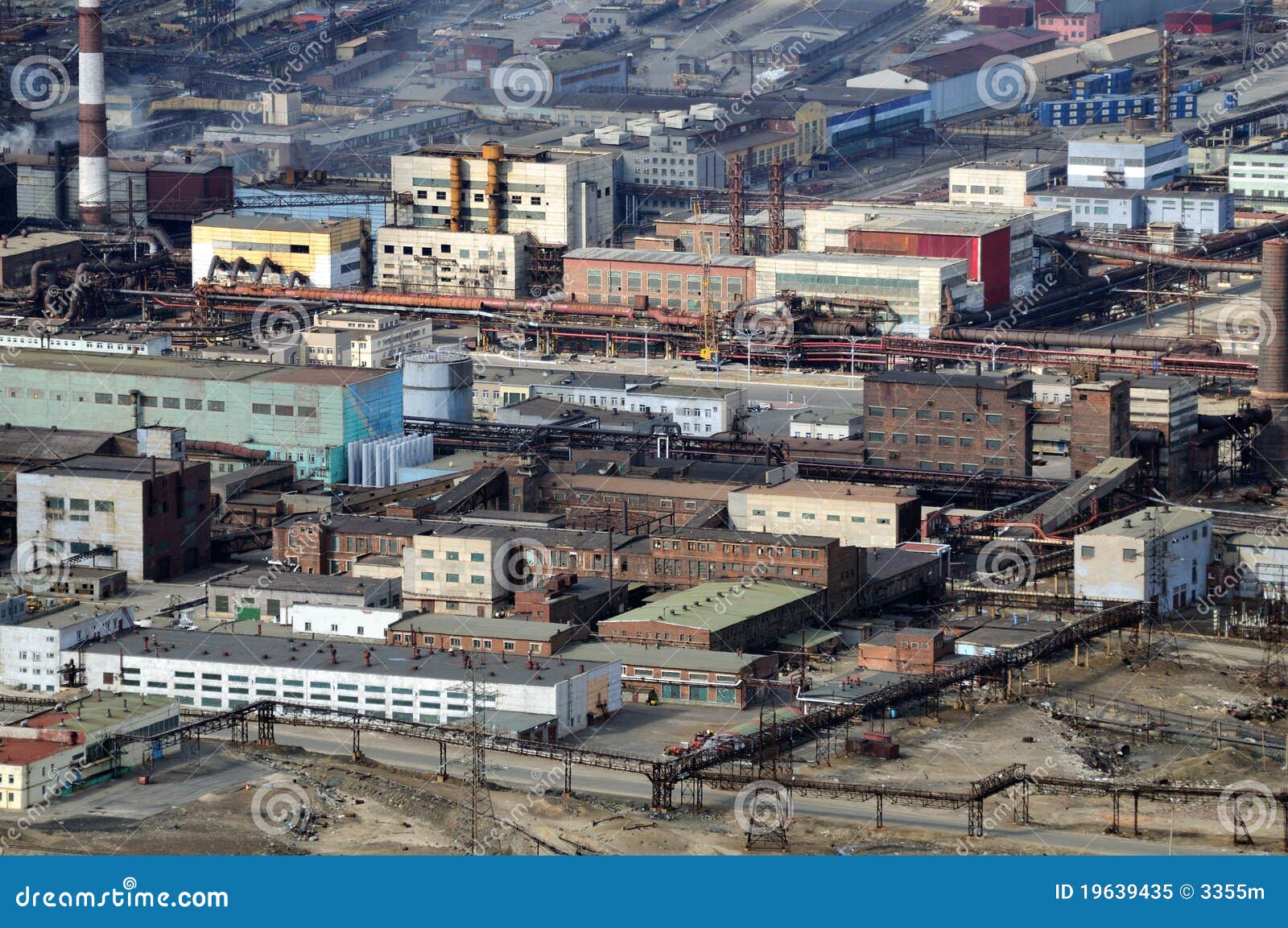 Factory. stock image. Image of outdoors, manufacturing - 19639435