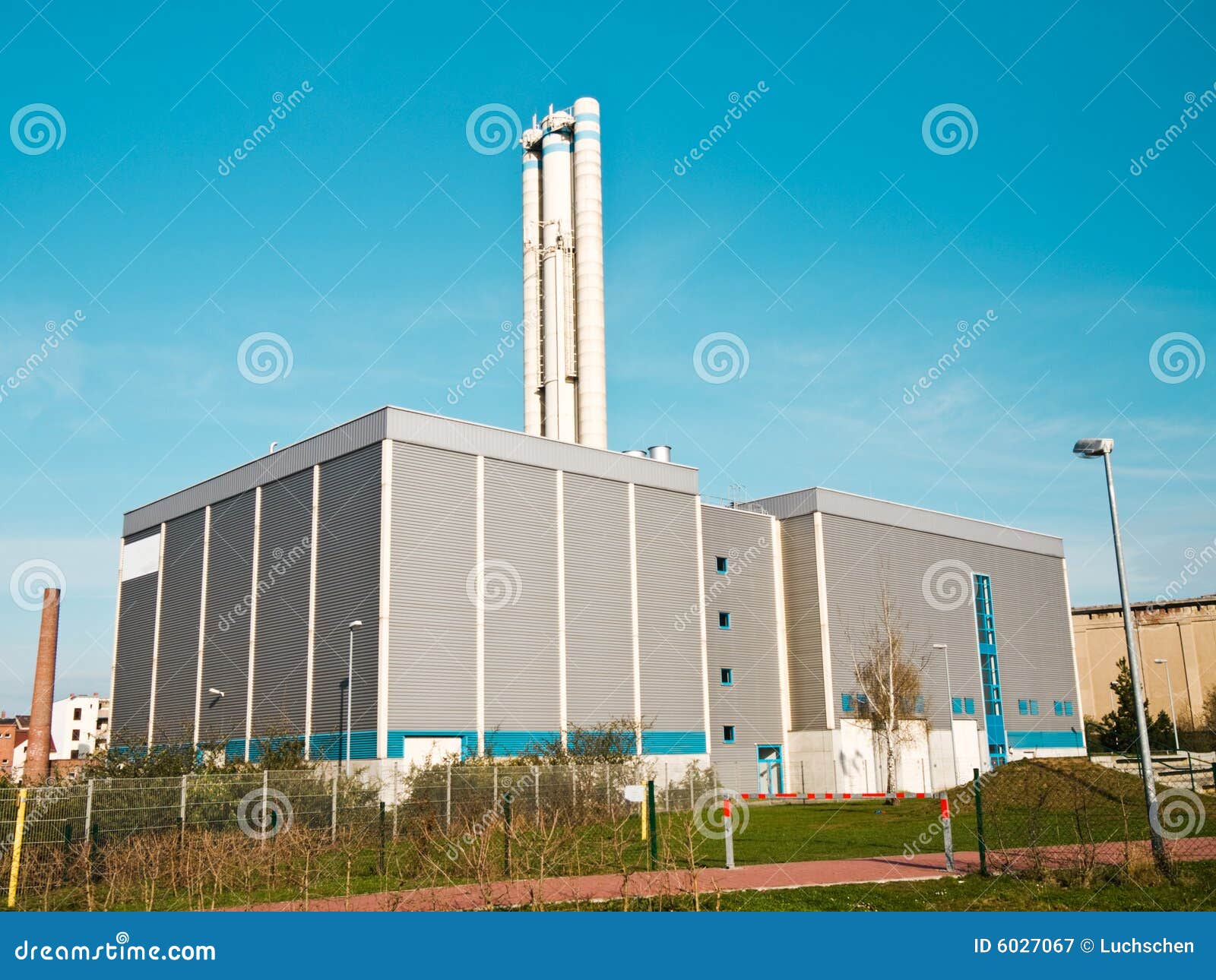 Factory stock image. Image of frame, construction, exhaust - 6027067