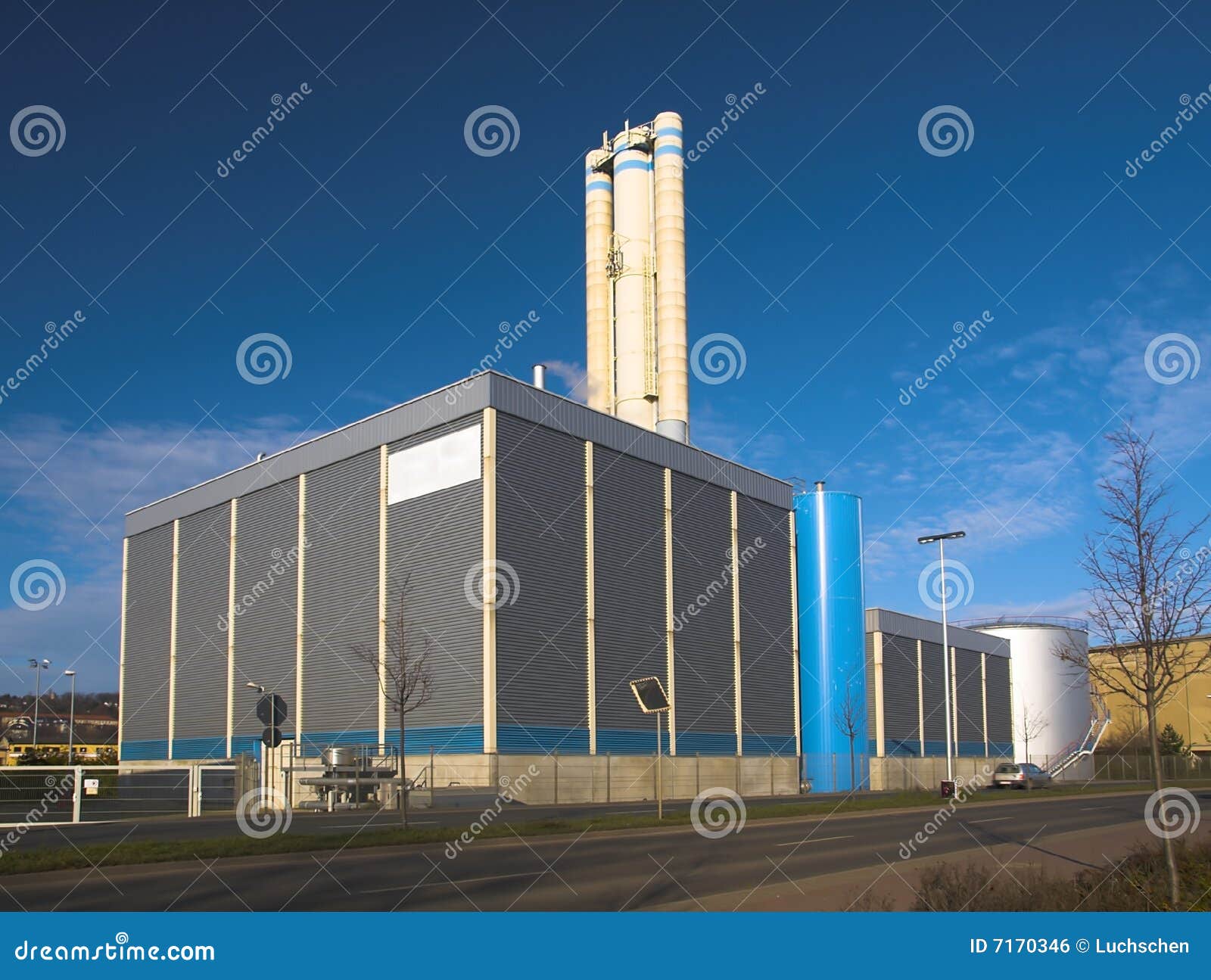 Factory stock photo. Image of fuel, industry, plant, manufacture - 7170346