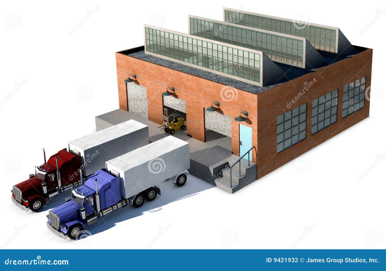 Factory stock illustration. Illustration of building, industry - 9421932