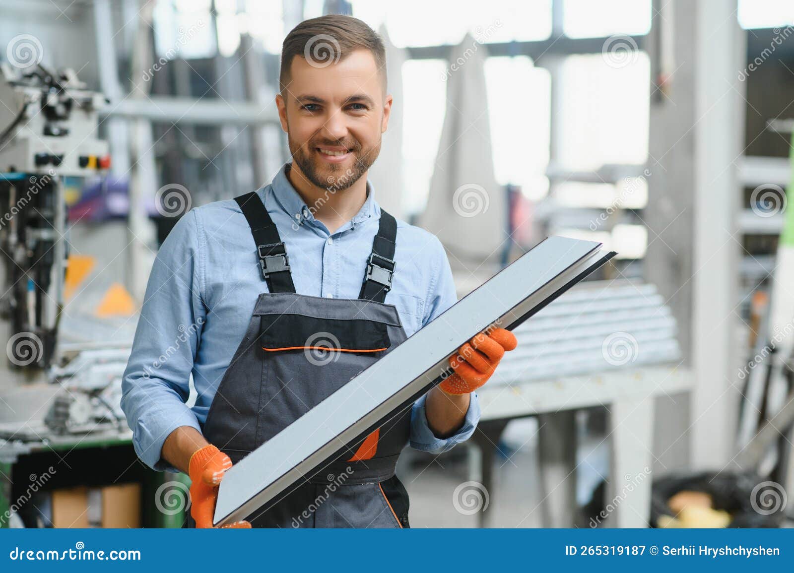 Factory for Aluminum and PVC Windows and Doors Production. Manual ...