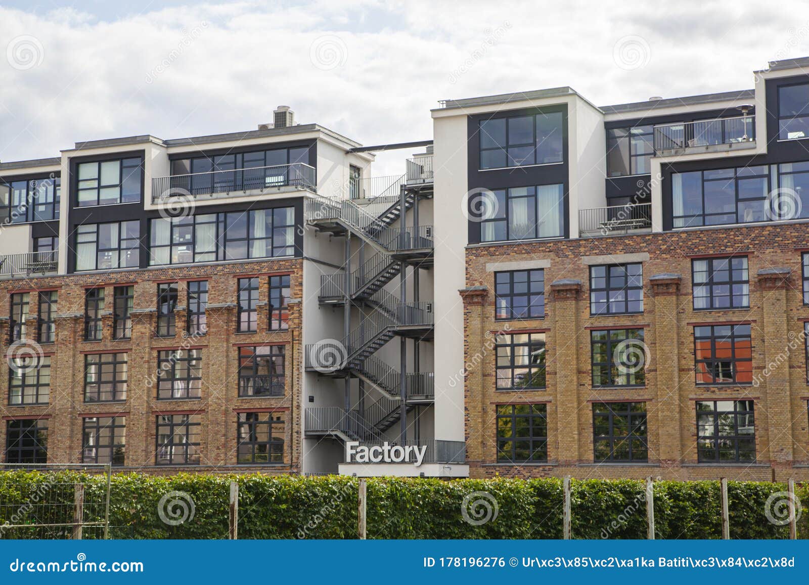 Factory Berlin Mitte editorial photo. Image of live - 178196276