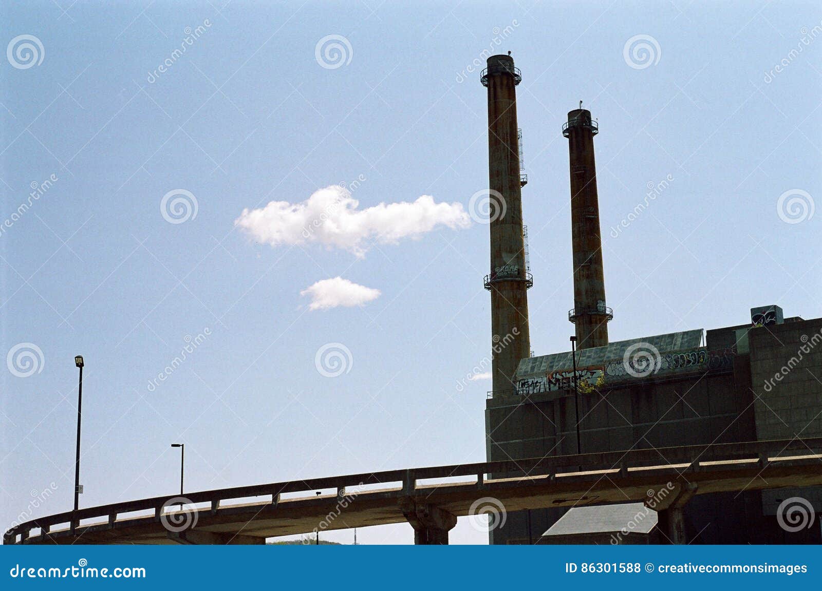 Factory Bridge Picture. Image: 86301588