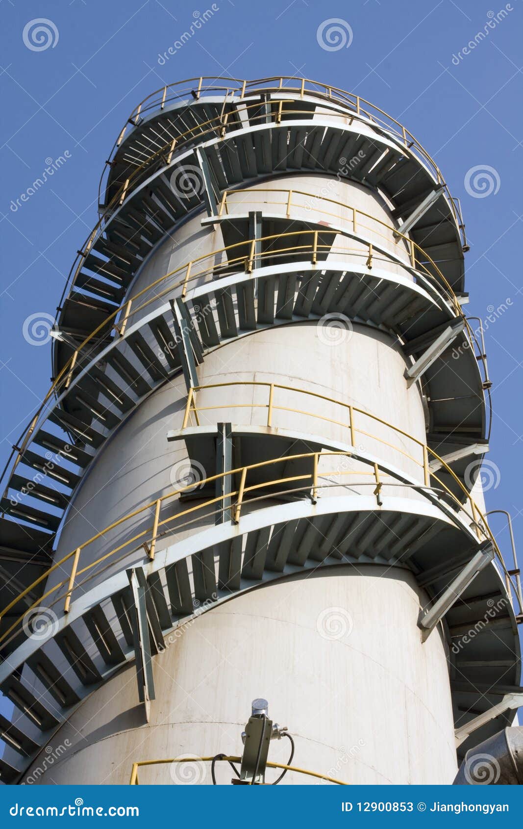 Factory building stock image. Image of enterprise, warehouse - 12900853