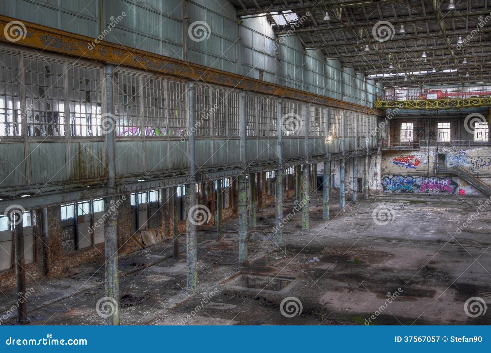 Factory building stock image. Image of large, factory - 37567057
