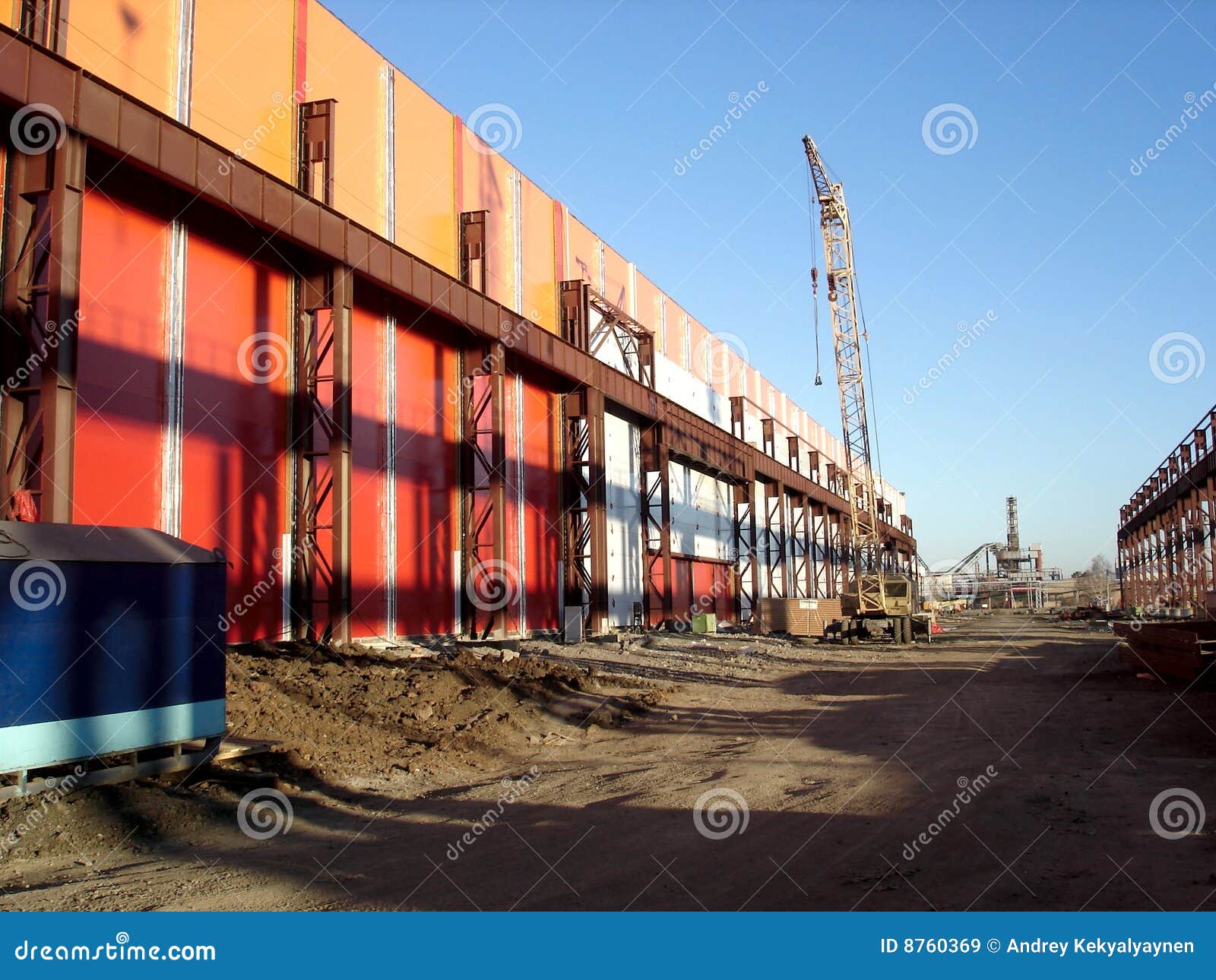 Factory building area stock image. Image of engineer, assemblage - 8760369