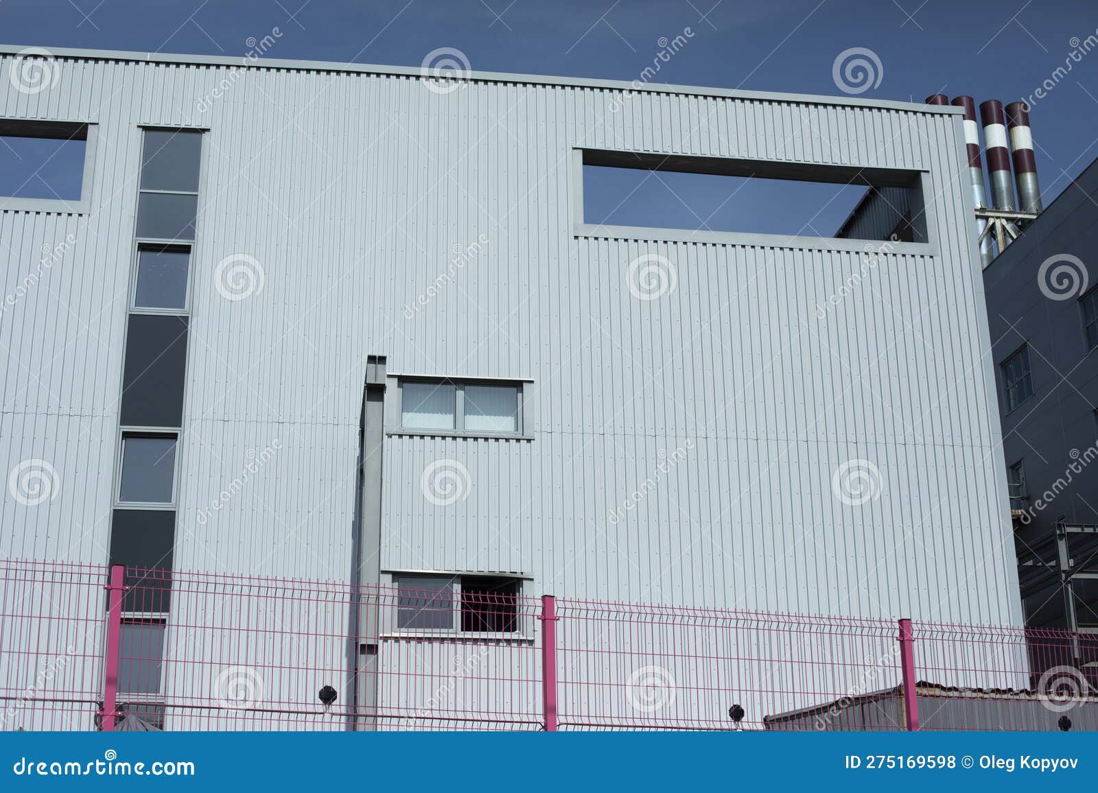 Factory Building. Industrial Structure Stock Photo - Image of factory ...