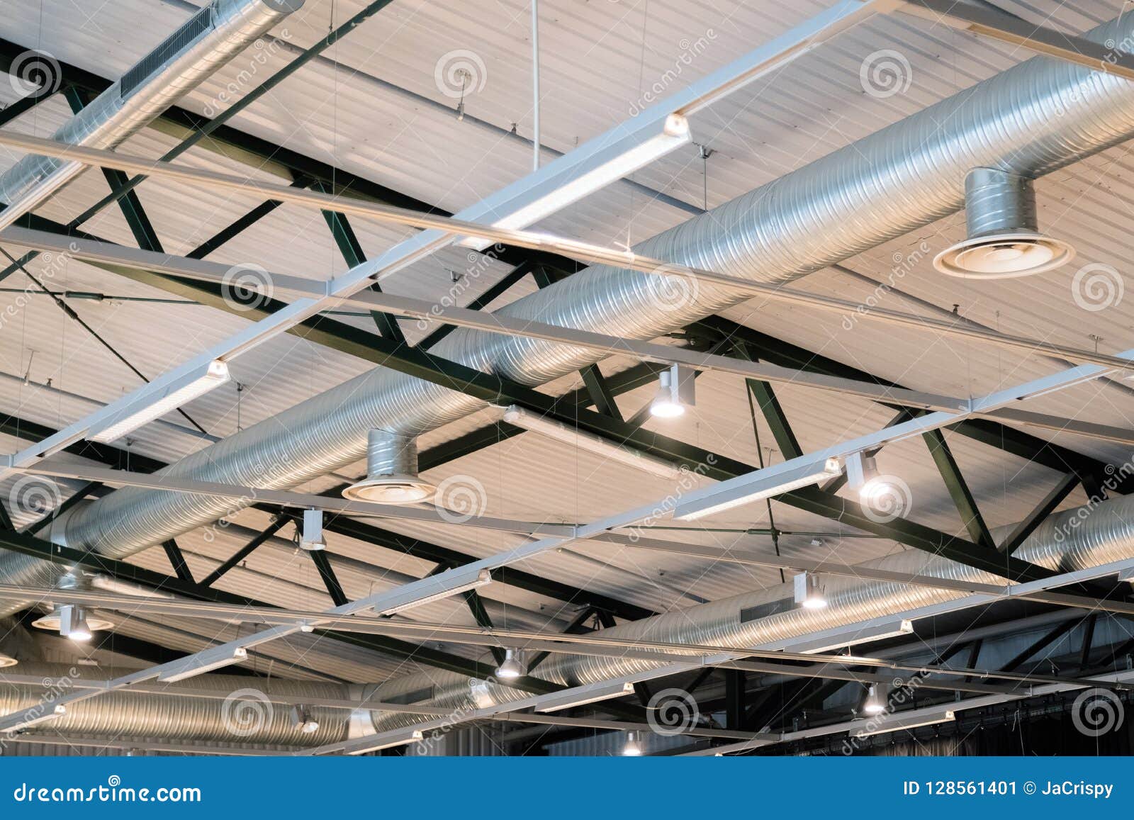 213 Factory Lights Warehouse Interior Stock Photos - Free & Royalty ...