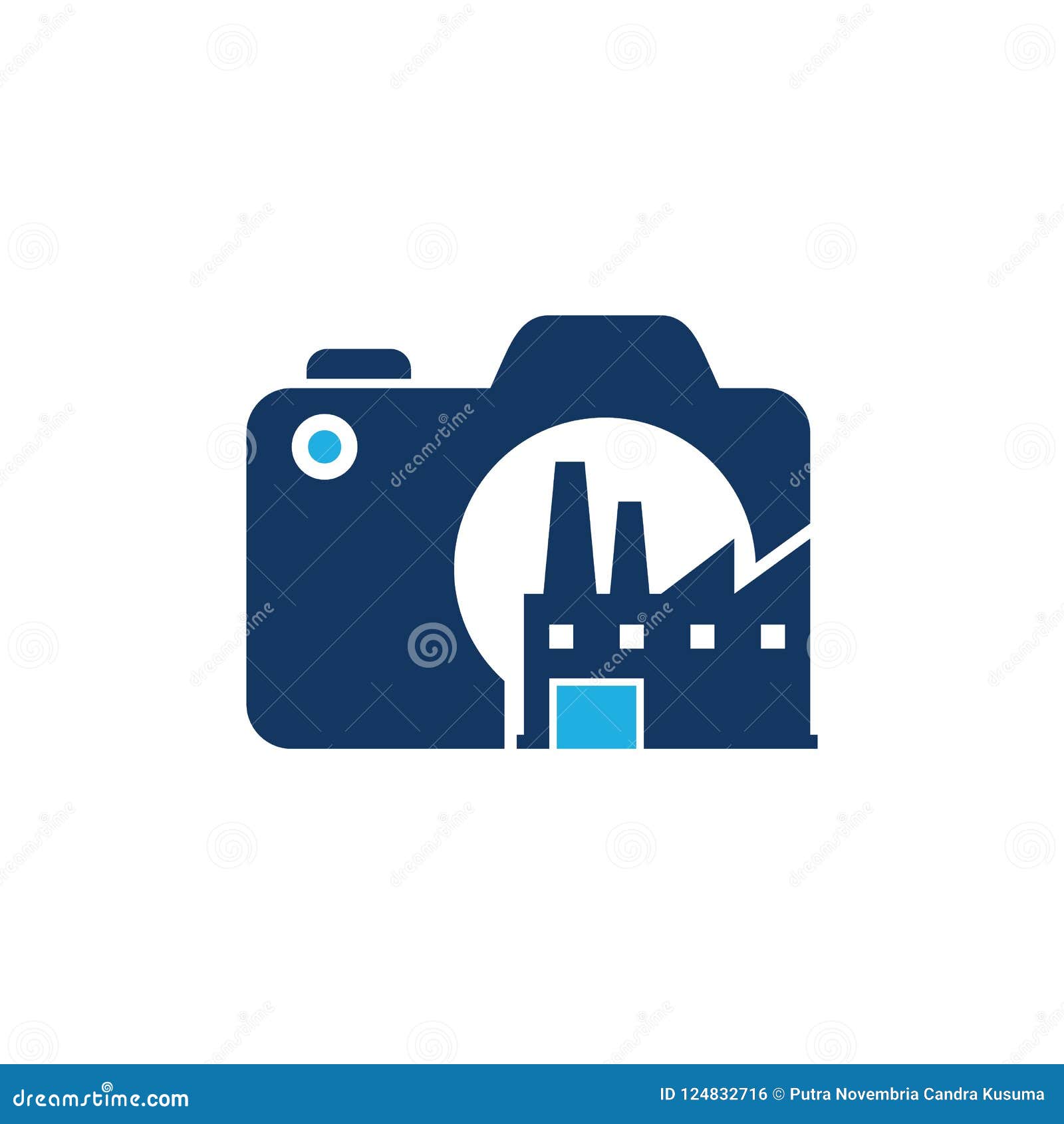 Factory Camera Logo Icon Design Stock Vector - Illustration of ...