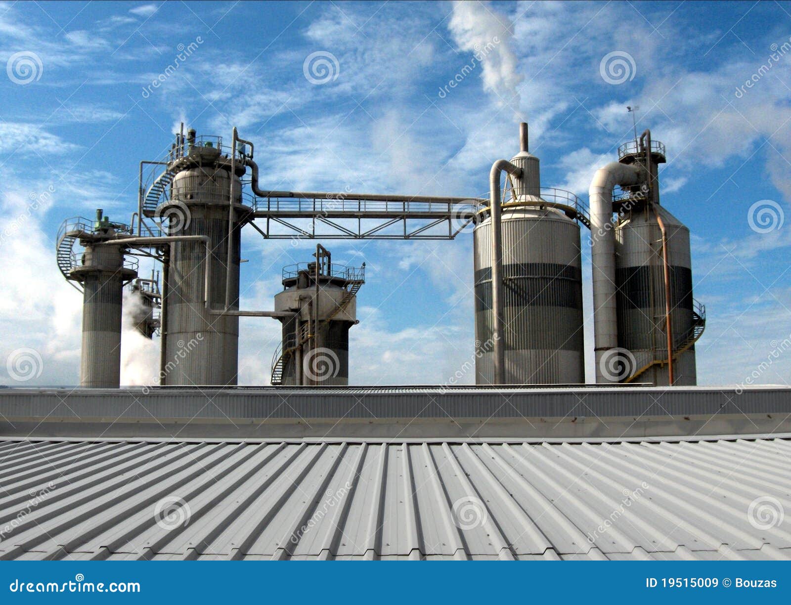 Factory chimney stock image. Image of fume, steam, factory - 19515009