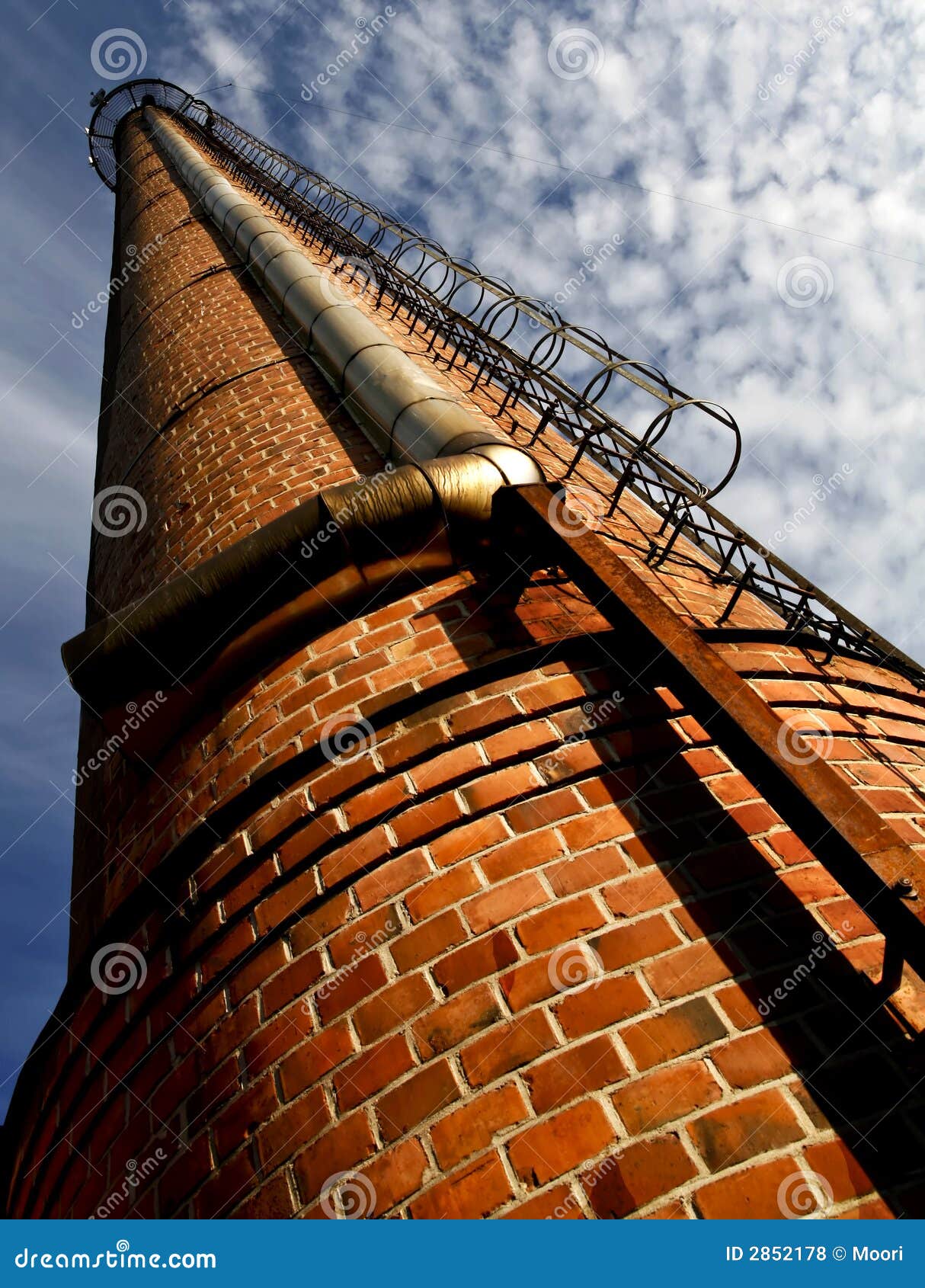 Factory chimney stock photo. Image of chimney, pipe, cloud - 2852178