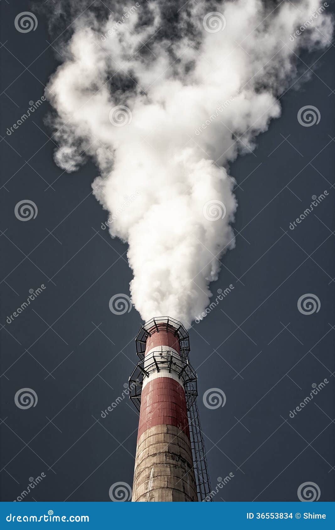 Factory chimneys stock photo. Image of stack, energy - 36553834
