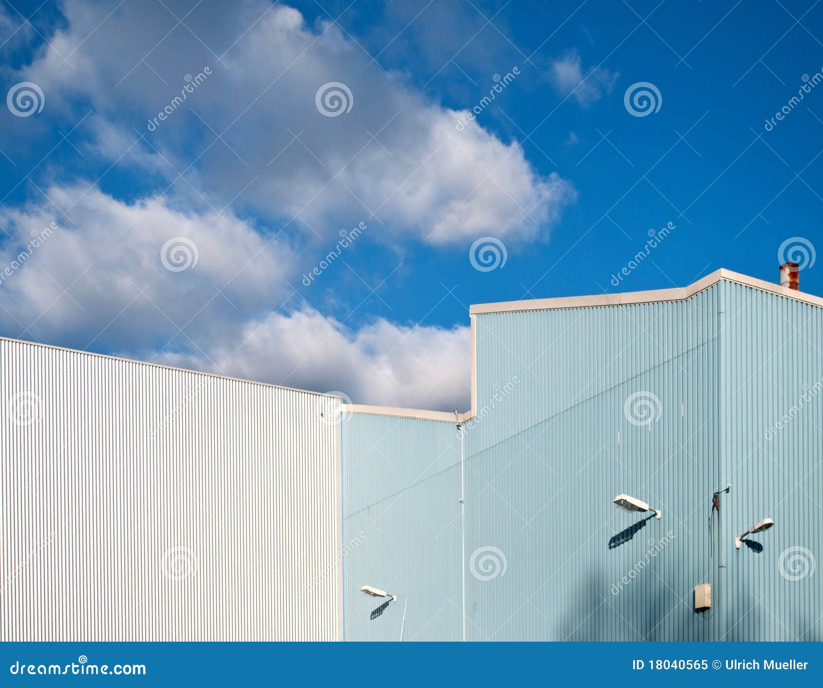 Factory Cladding Stock Image Image Of Architecture Storage 18040565