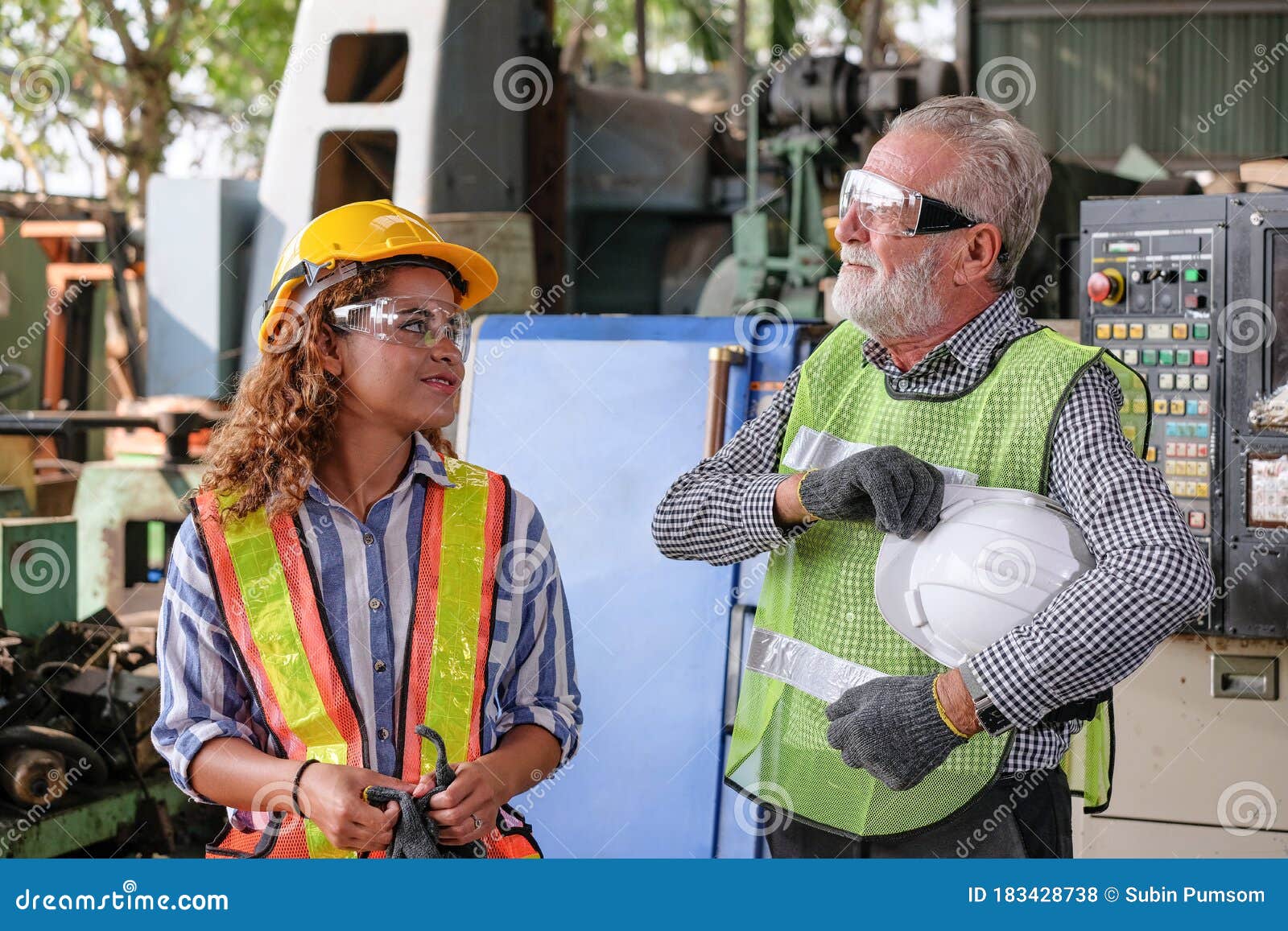 Factory Control Center of Production with Team Stock Photo - Image of ...
