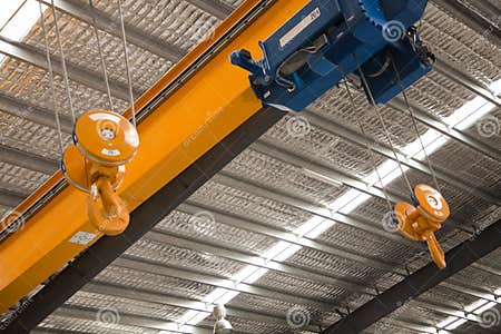 Factory Crane stock image. Image of lift, high, lifting - 20436105
