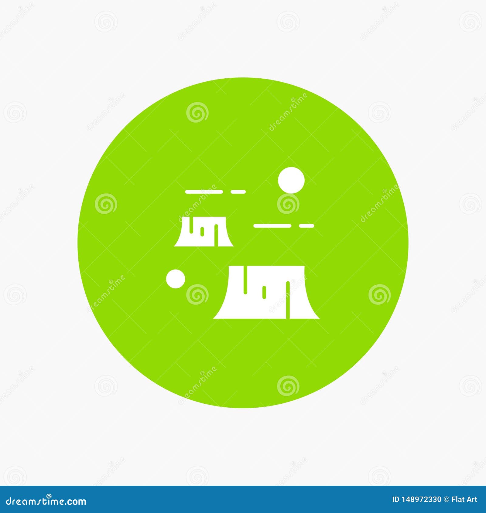 Factory, Damage, Deforestation, Destruction, Environment Blue OutLine ...