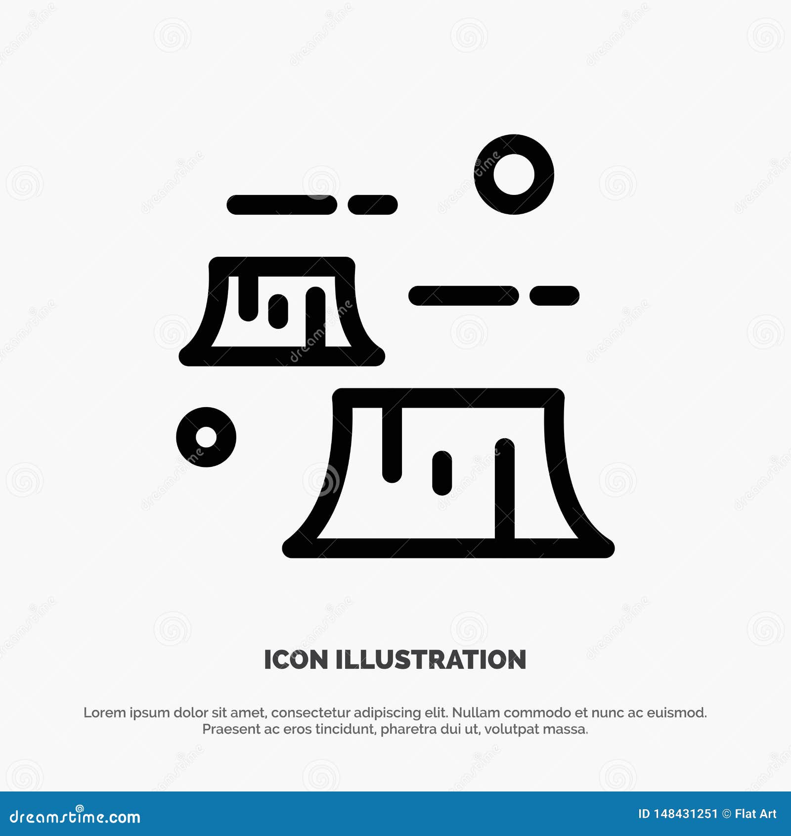 Factory, Damage, Deforestation, Destruction, Environment Blue Solid ...