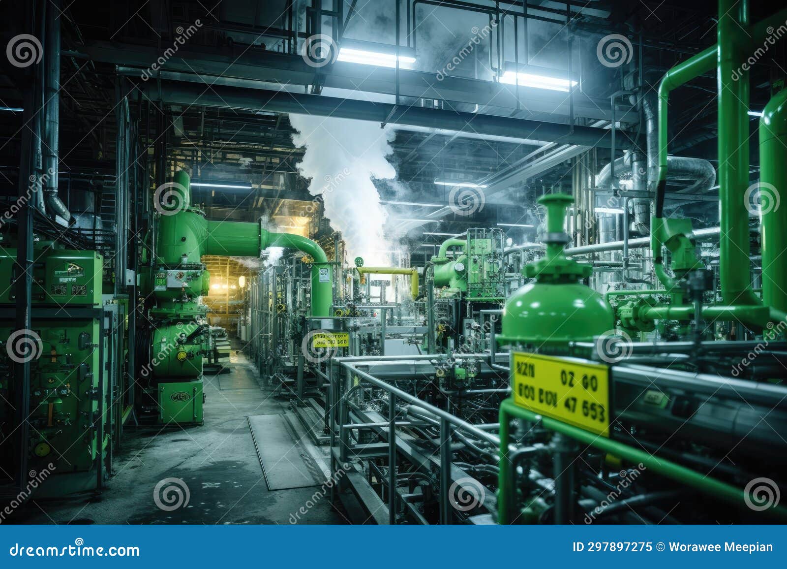 Factory and Earth Green Energy Concept. Renewable Energy Stock Image ...