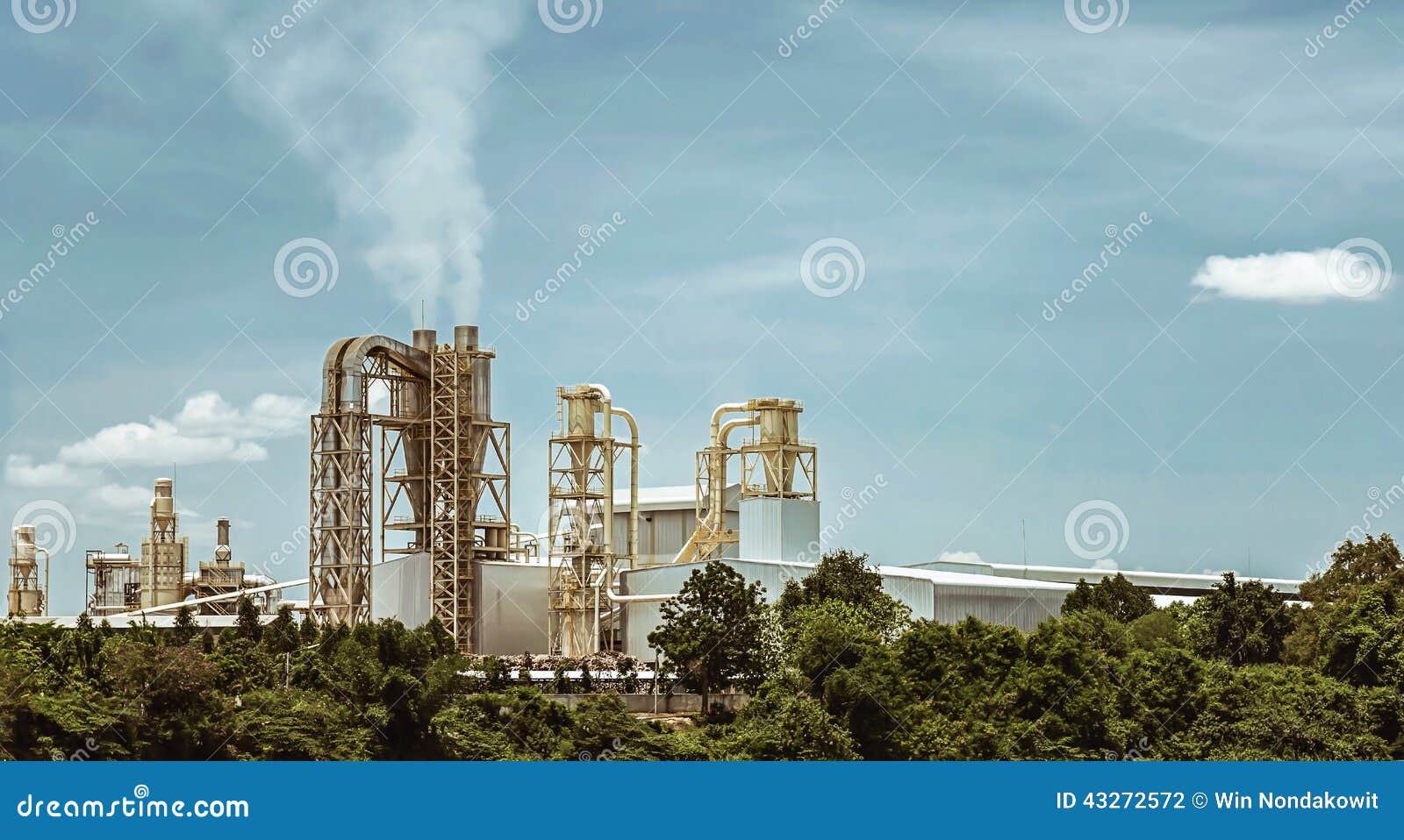 Factory and environment stock photo. Image of manufacturing - 43272572