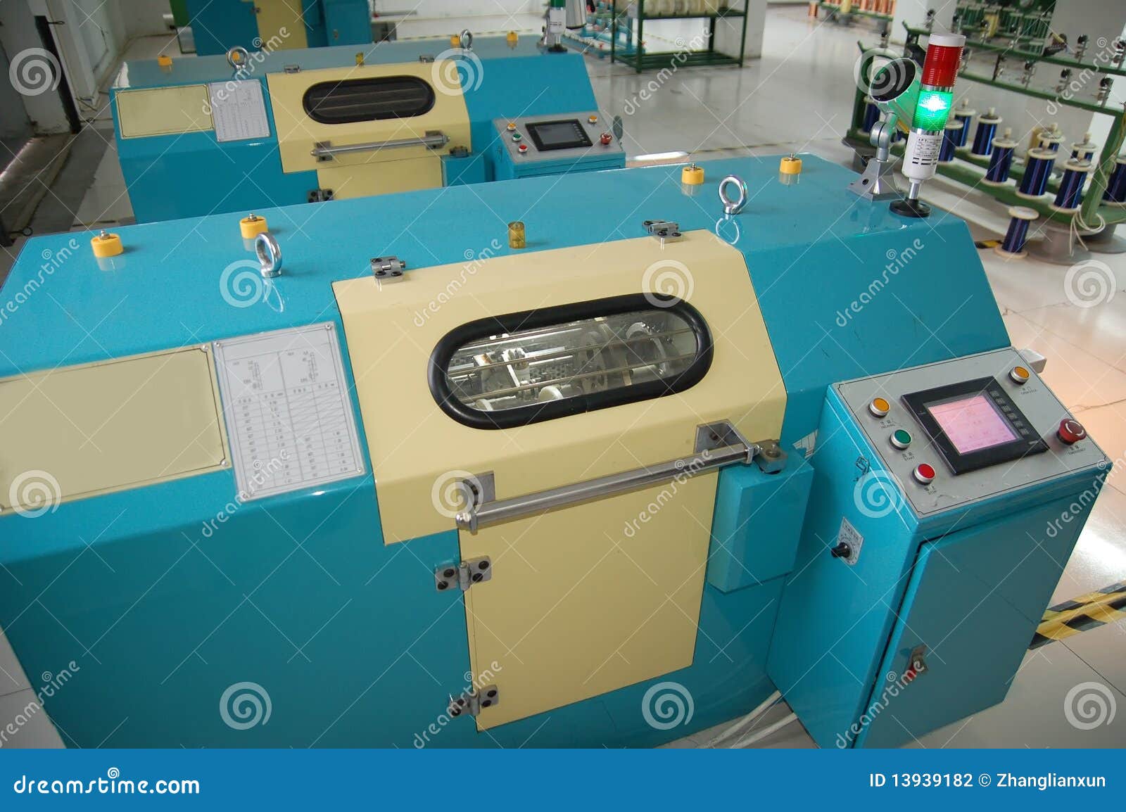 Factory equipment stock photo. Image of detail, electric - 13939182