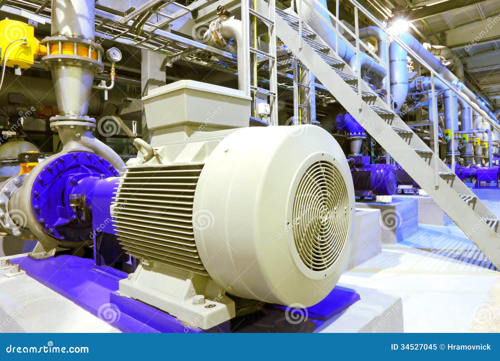Factory equipment stock image. Image of motor, machine - 34527045