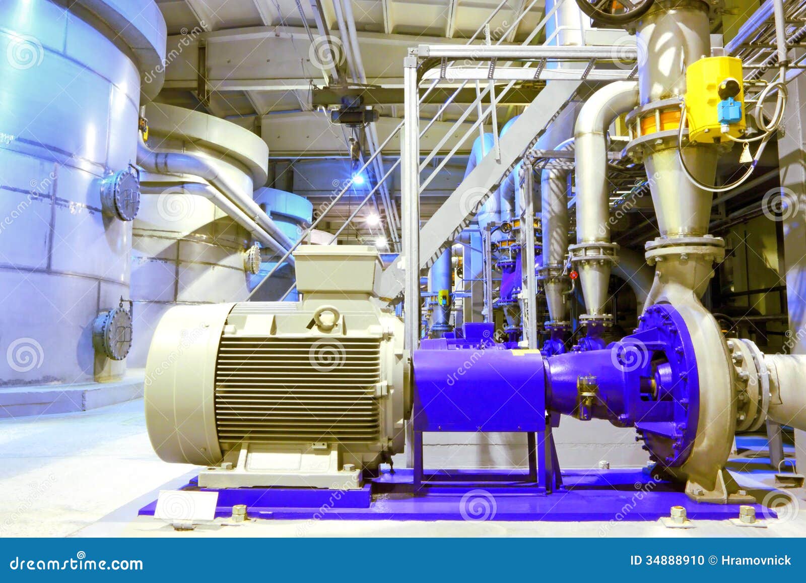 Factory equipment stock photo. Image of motor, electricity - 34888910