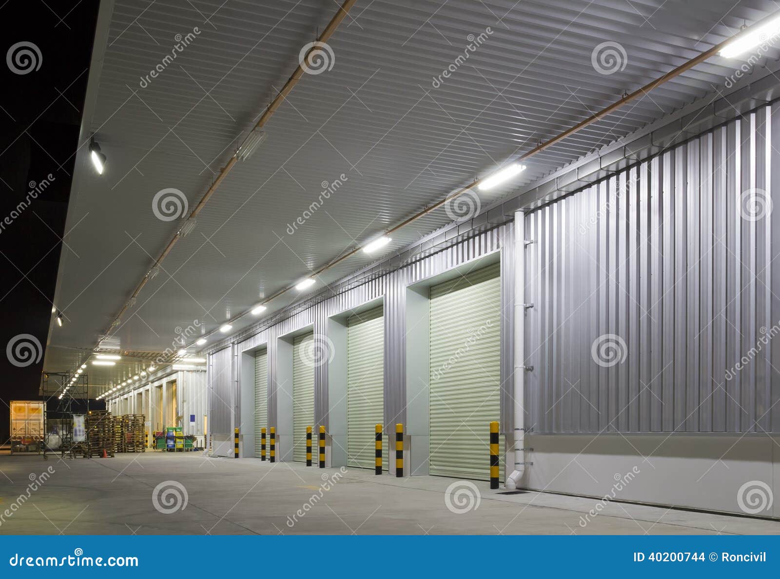 Factory stock photo. Image of industry, green, light - 40200744