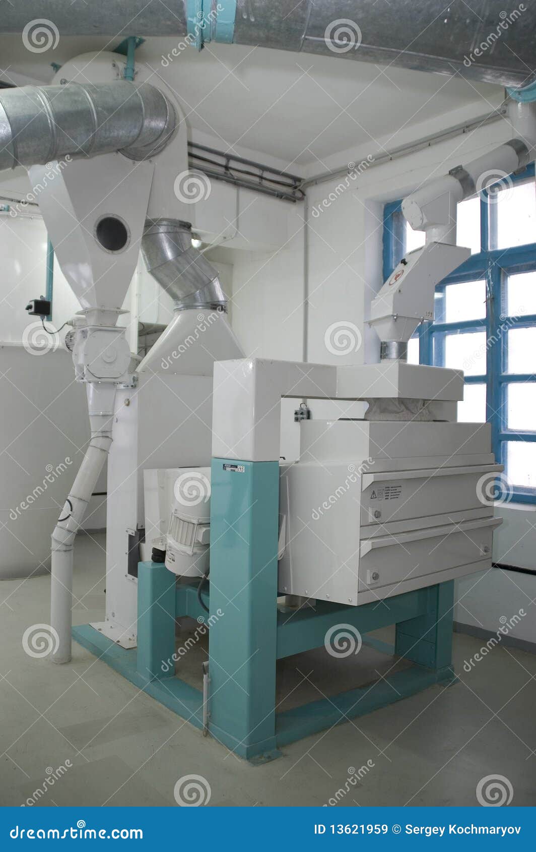 Factory on Flour Manufacture Stock Image - Image of preparation ...
