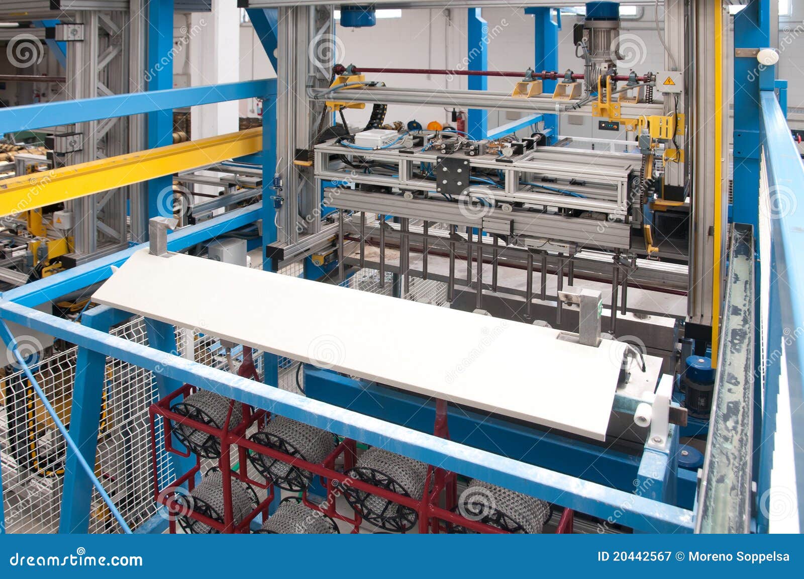 Galvanization In A Factory Of Electrical Connectors Royalty-Free Stock ...