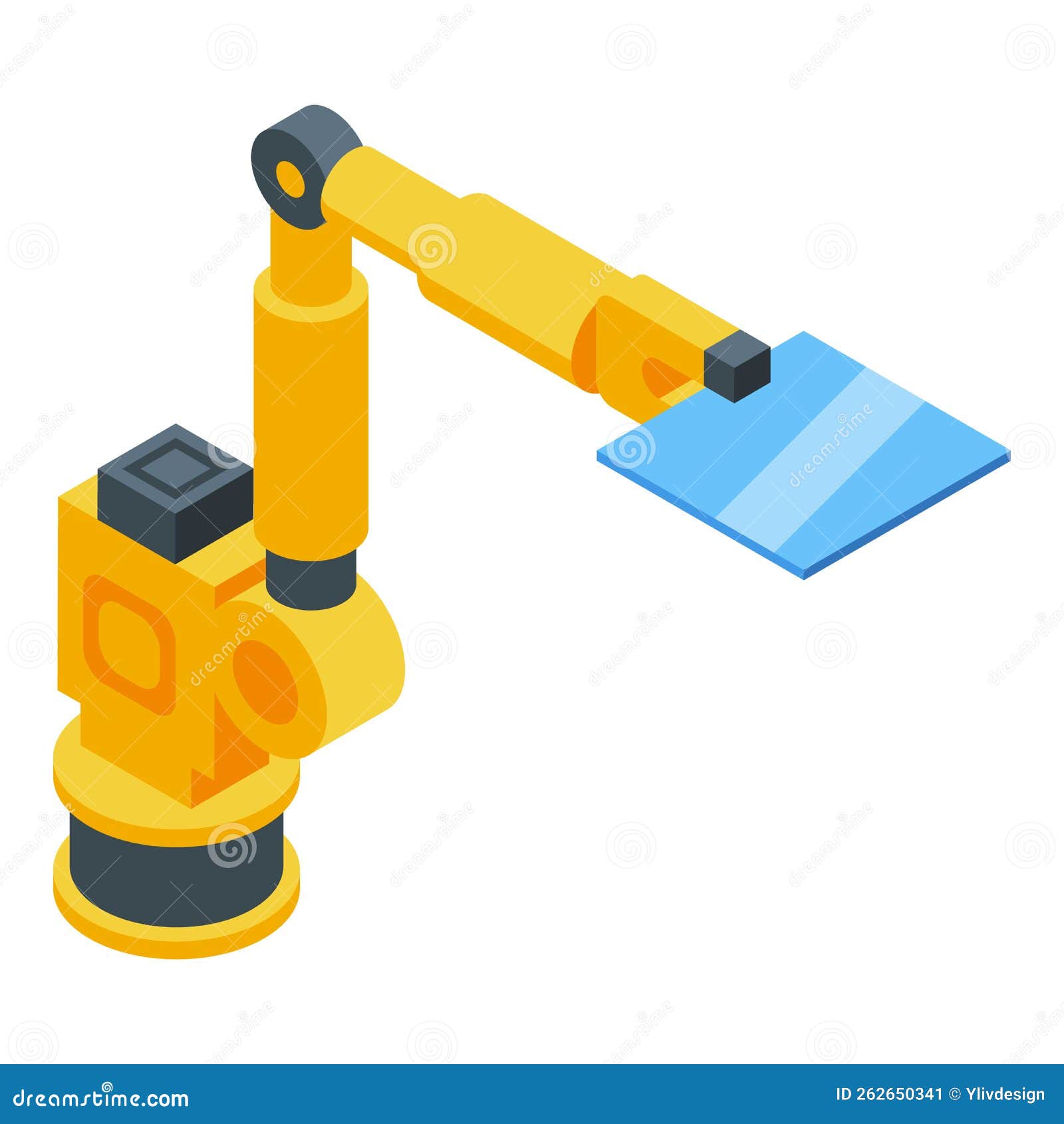 PVC Window Production Isometric Flowchart Vector Illustration ...