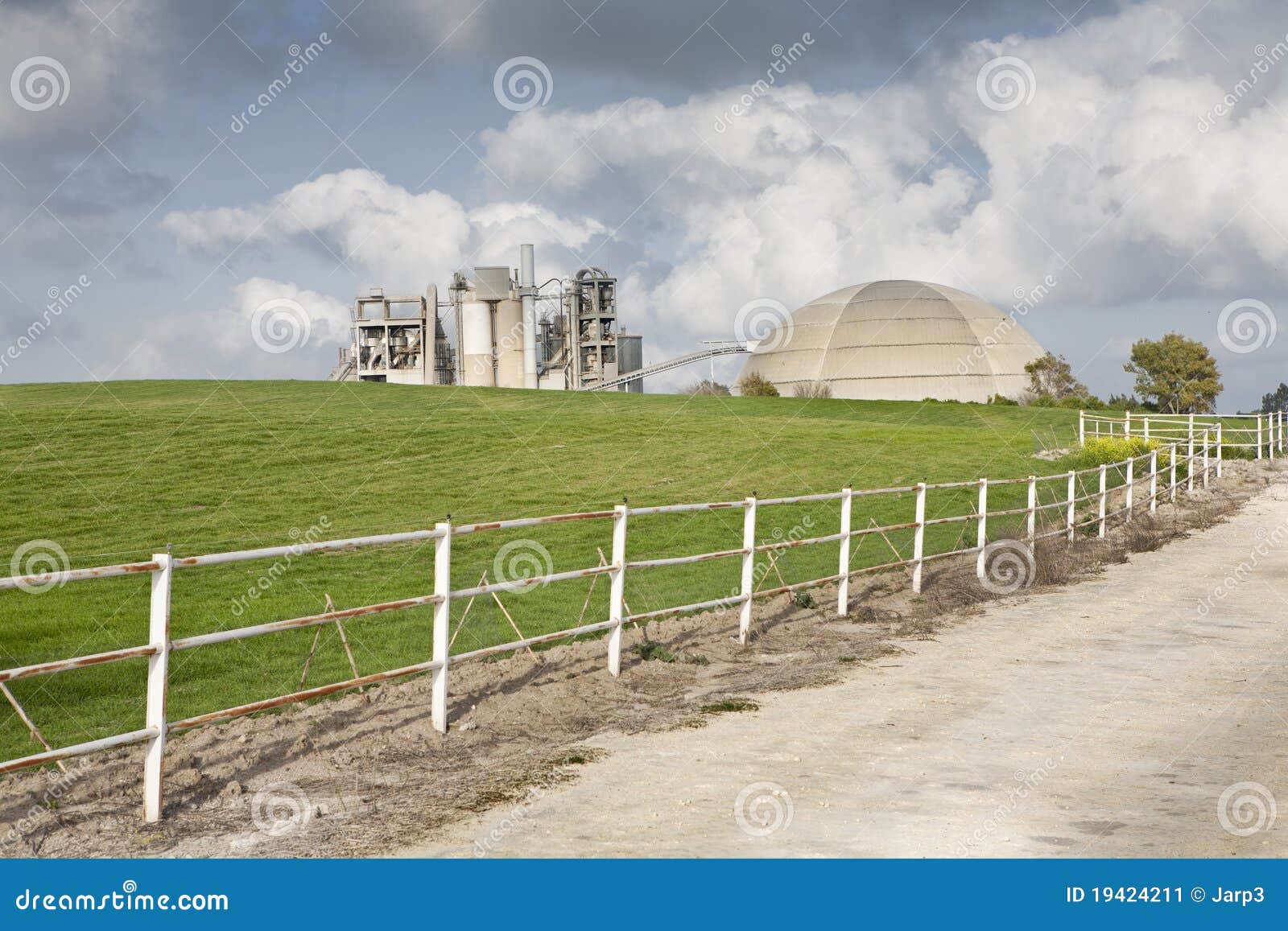Factory green stock image. Image of chemical, machinery - 19424211