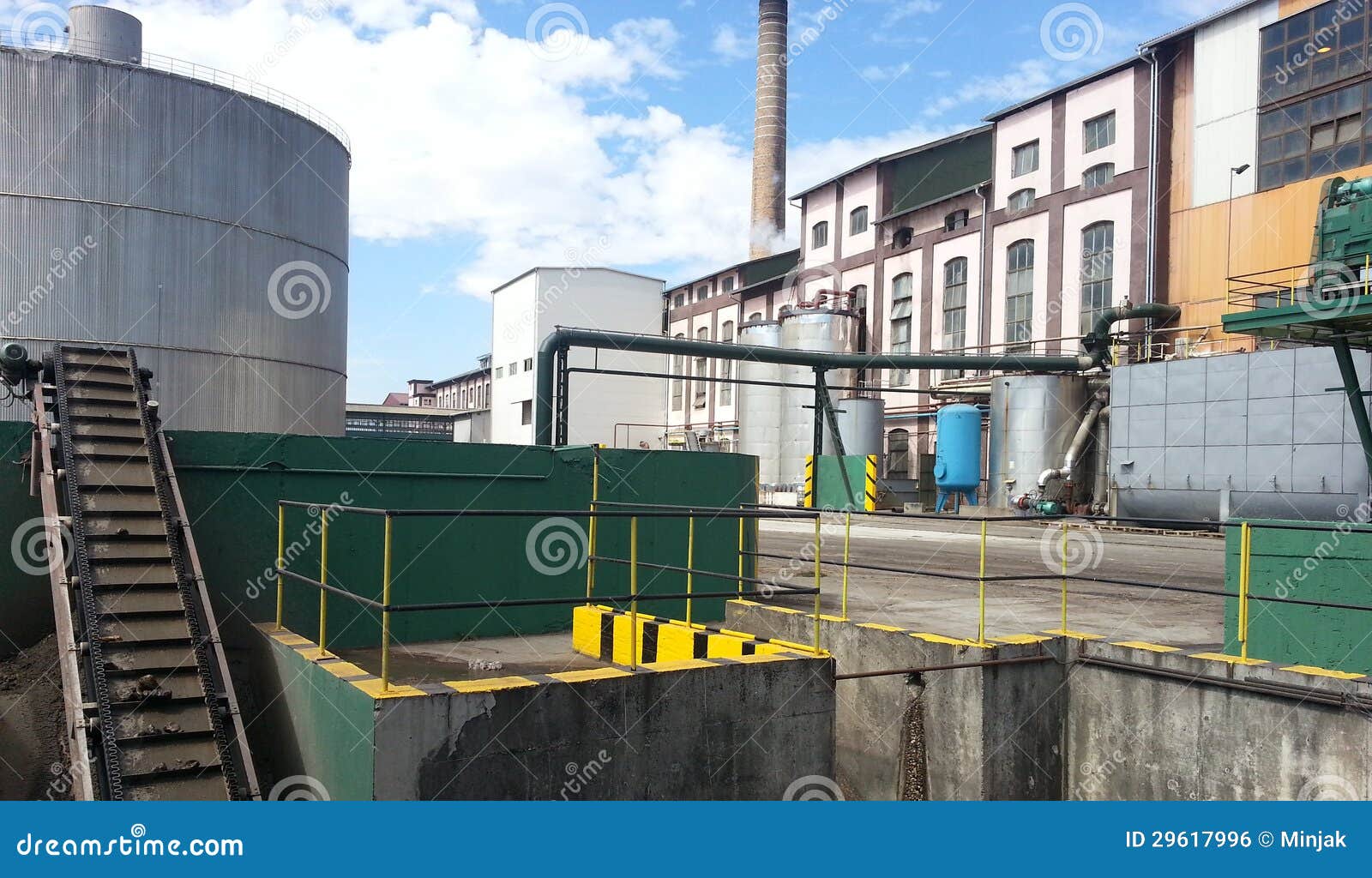 Factory Grounds stock photo. Image of mill, facility - 29617996