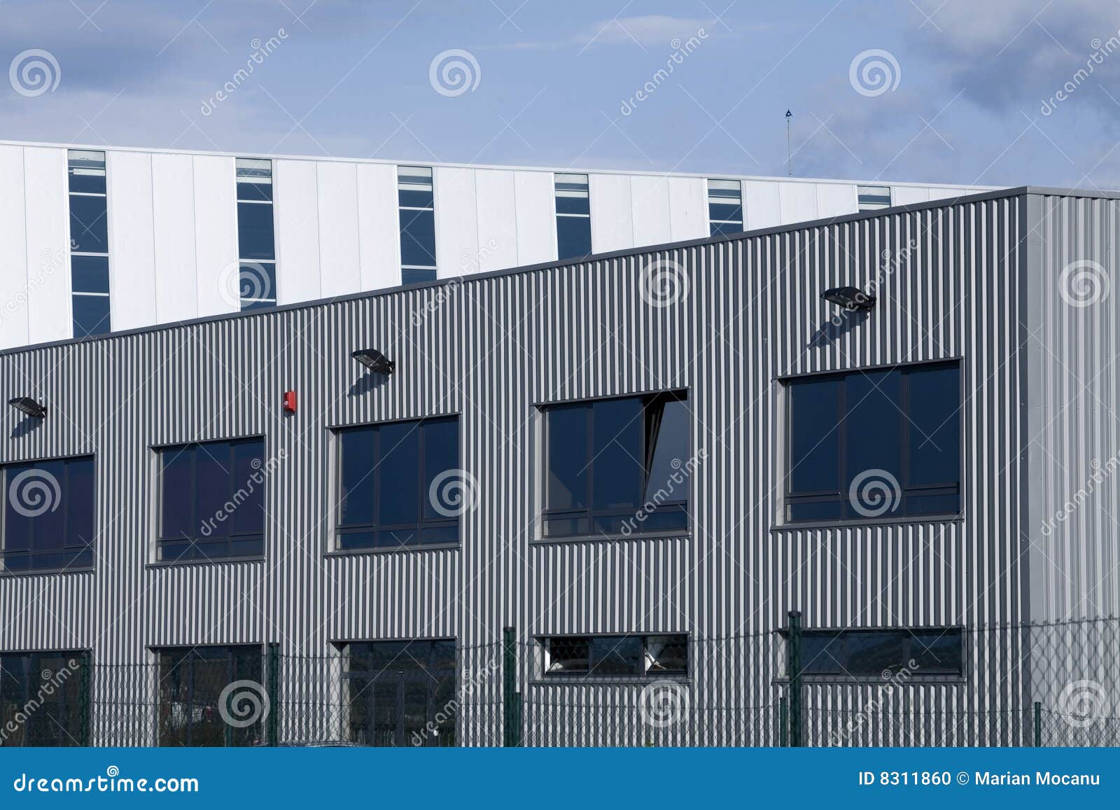 Factory hall stock photo. Image of building, metal, floor - 8311860
