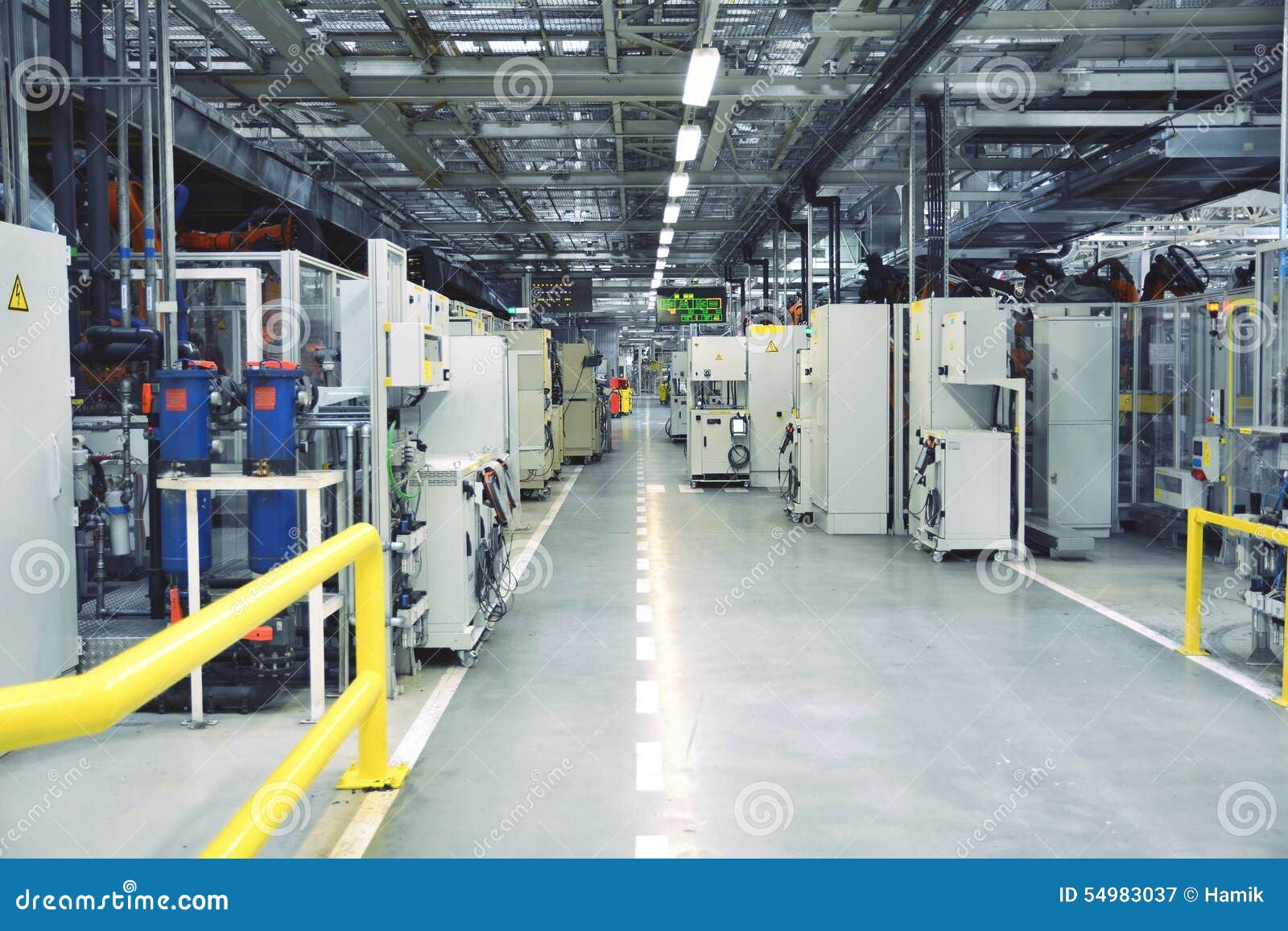 Factory hall stock image. Image of mechanic, mechanical - 54983037