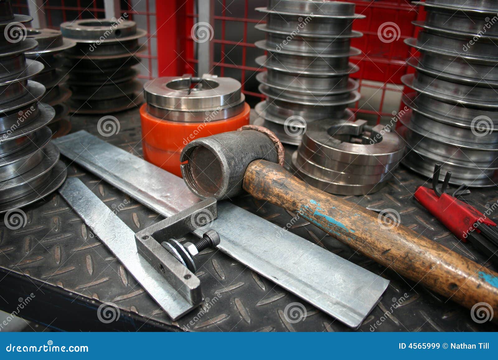 Factory Hand Tools stock image. Image of bench, service - 4565999