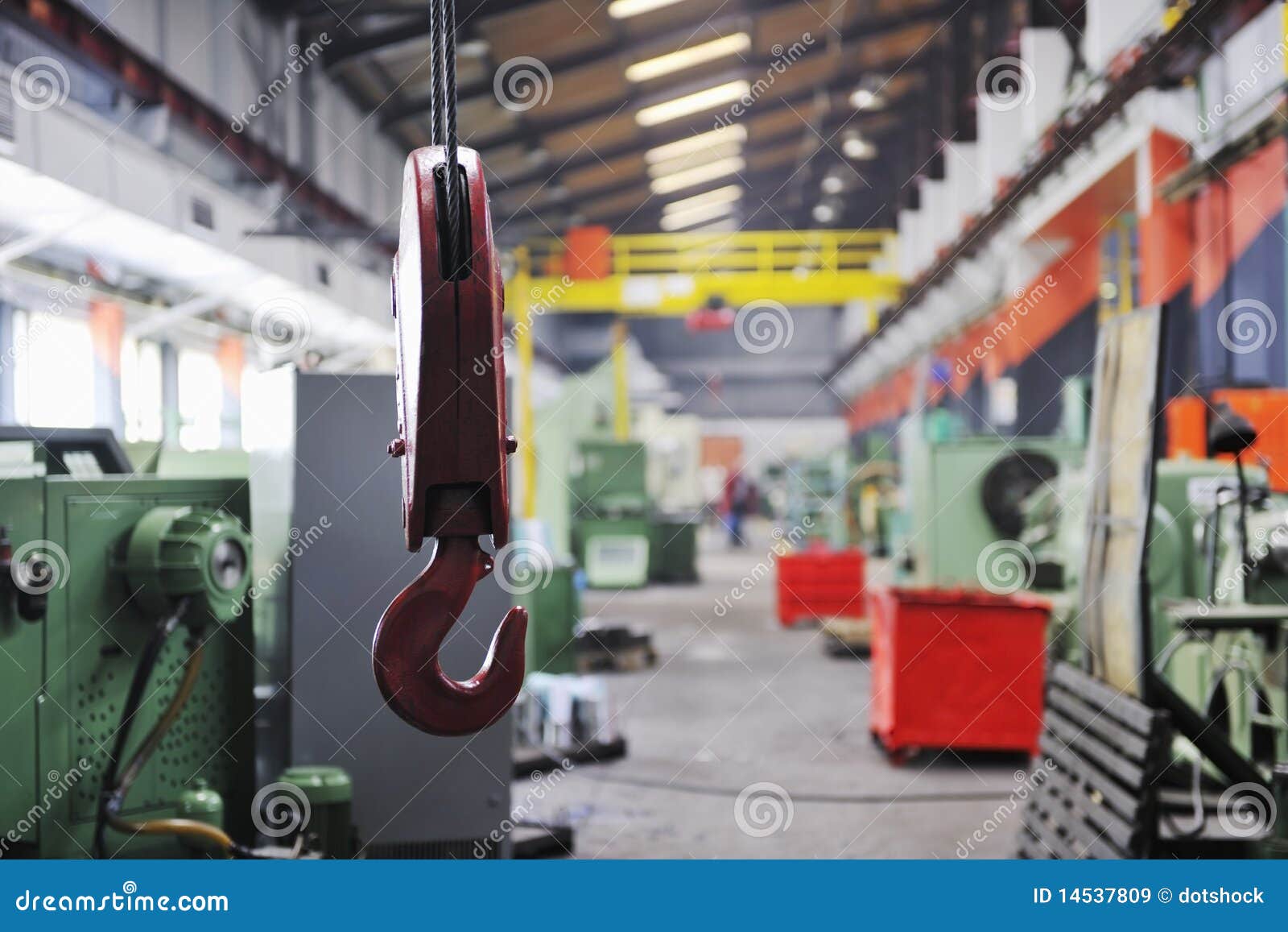 Factory indoor stock image. Image of depot, crate, gear - 14537809