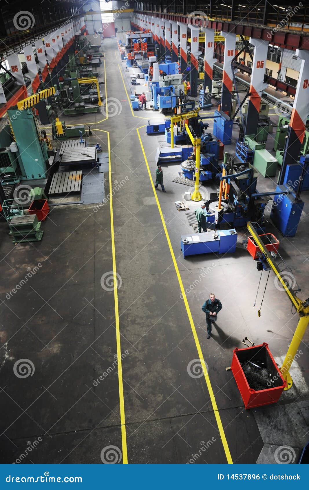 Factory indoor stock photo. Image of building, construction - 14537896