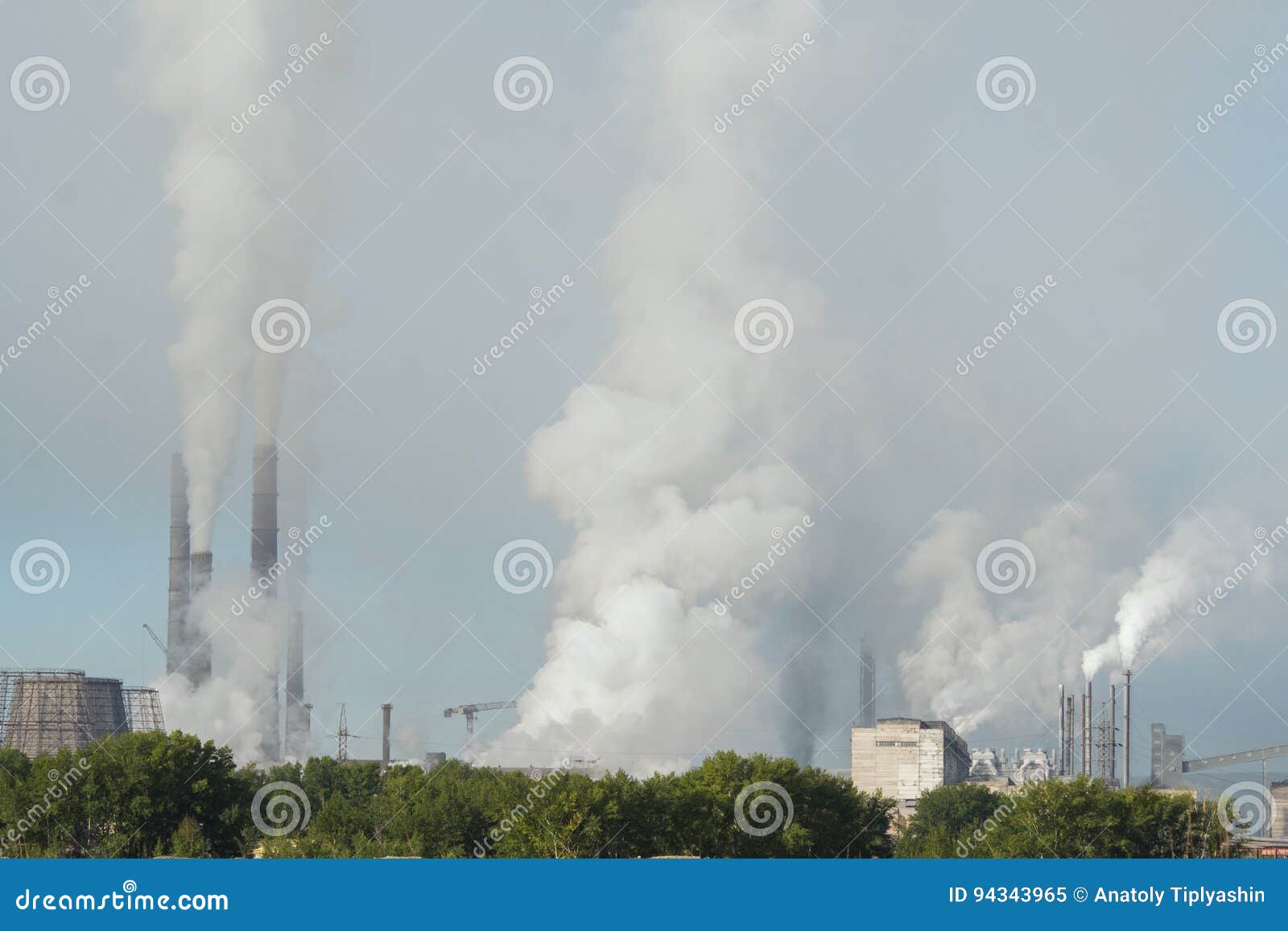Factory Industry Smoking Pipes Stock Image - Image of manufacturing ...