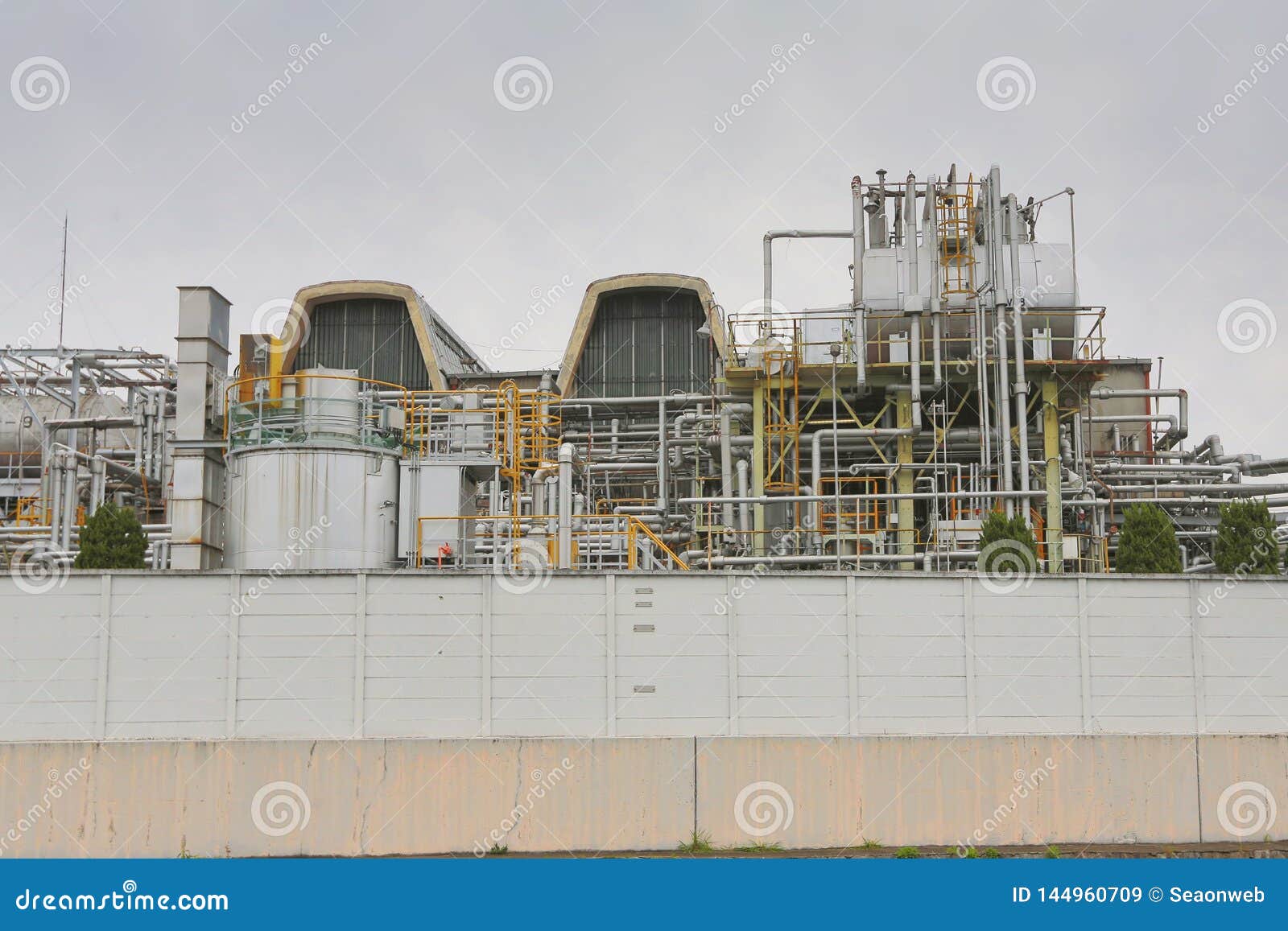 Factory in Industry Zone Kyoto April 2014 Stock Image - Image of ...