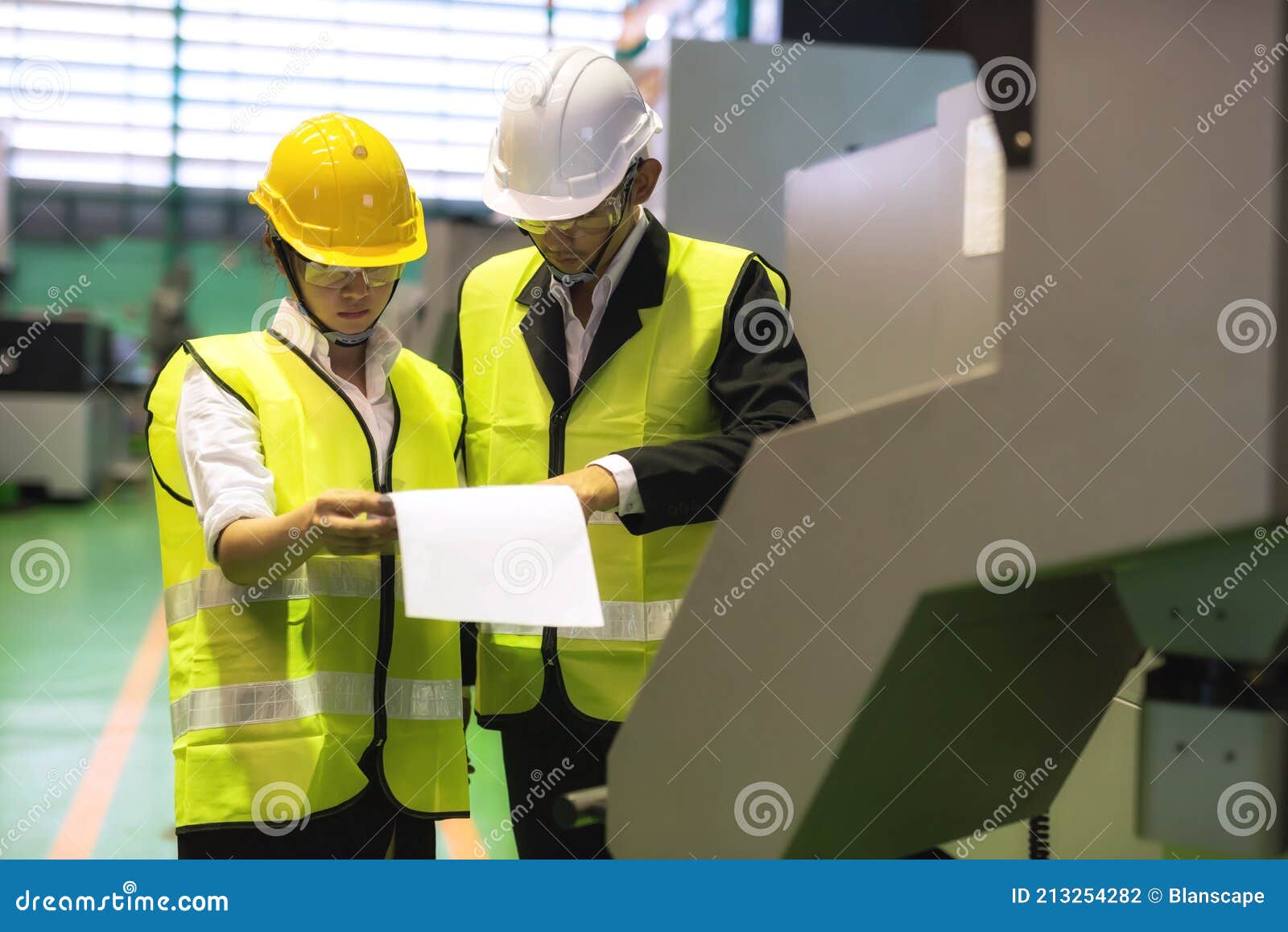 Factory Inspector Check Render Model on Paper Stock Photo - Image of ... Factory Inspector Check Render Model on Paper Stock Photo - Image of ...