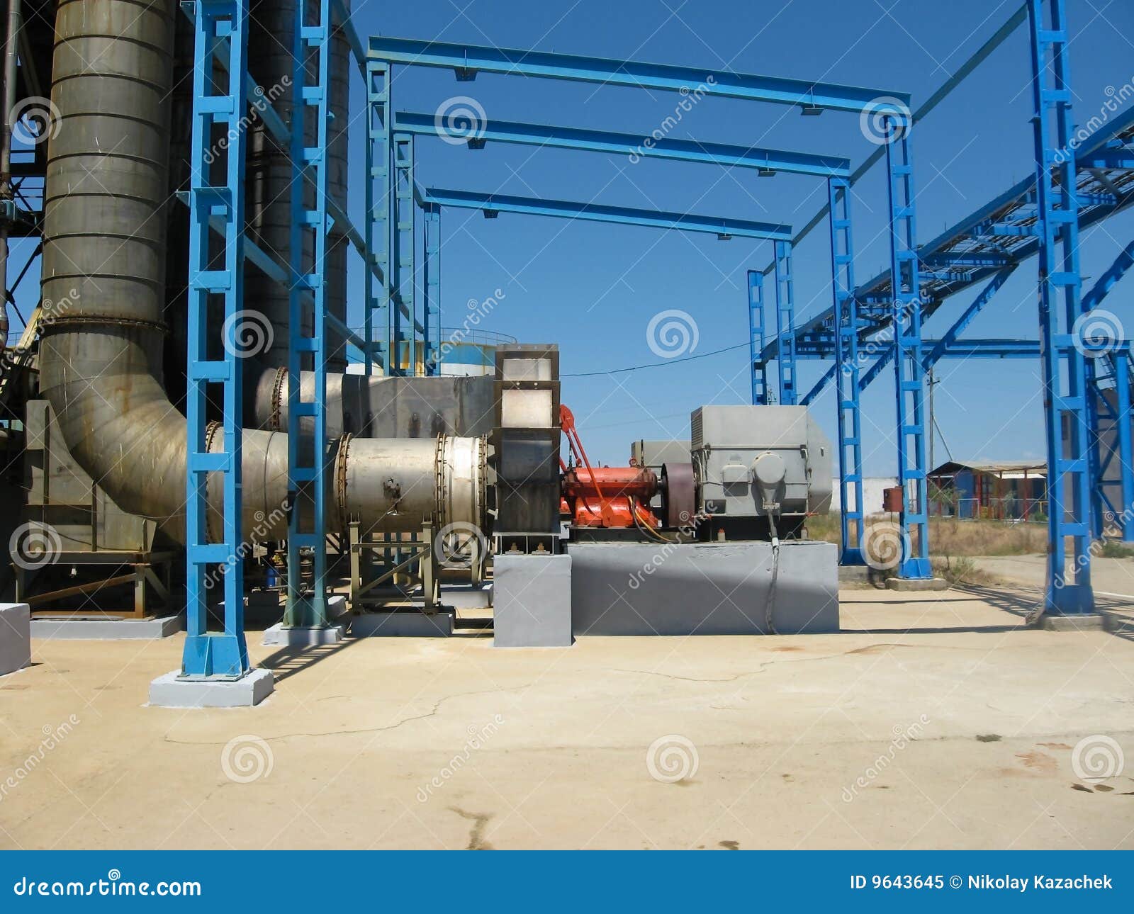 Factory installation stock image. Image of instrument - 9643645