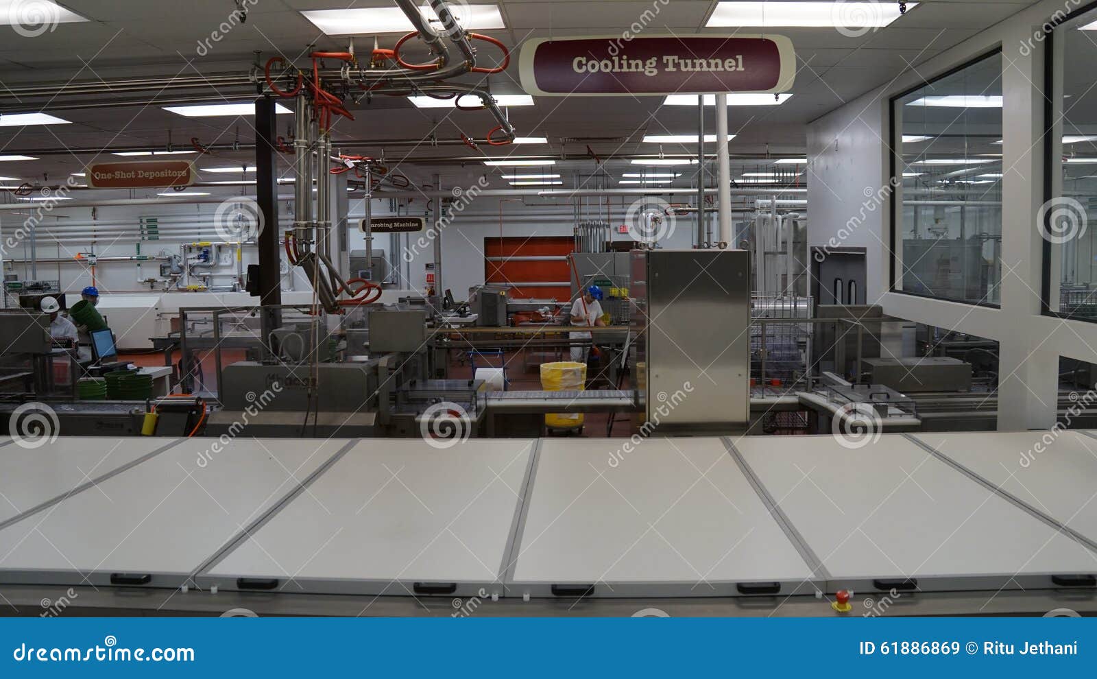 Chocolate Factory interior editorial stock image. Image of interior ...